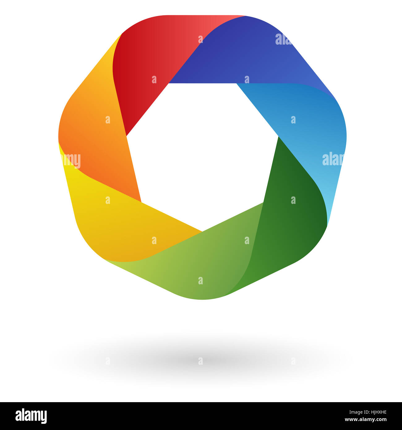 logo design 7 -color Stock Photo - Alamy