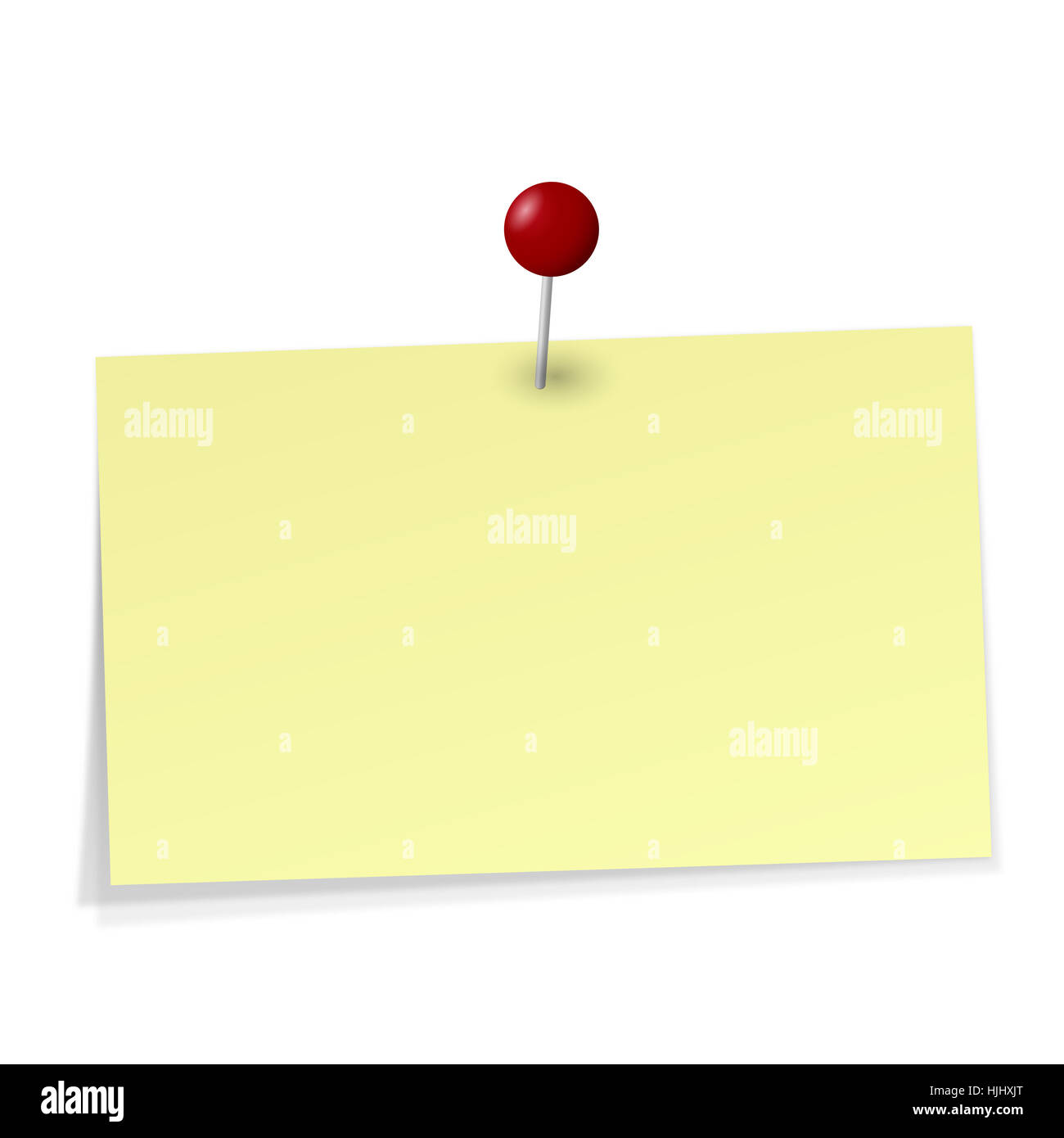 stickies with pin Stock Photo - Alamy