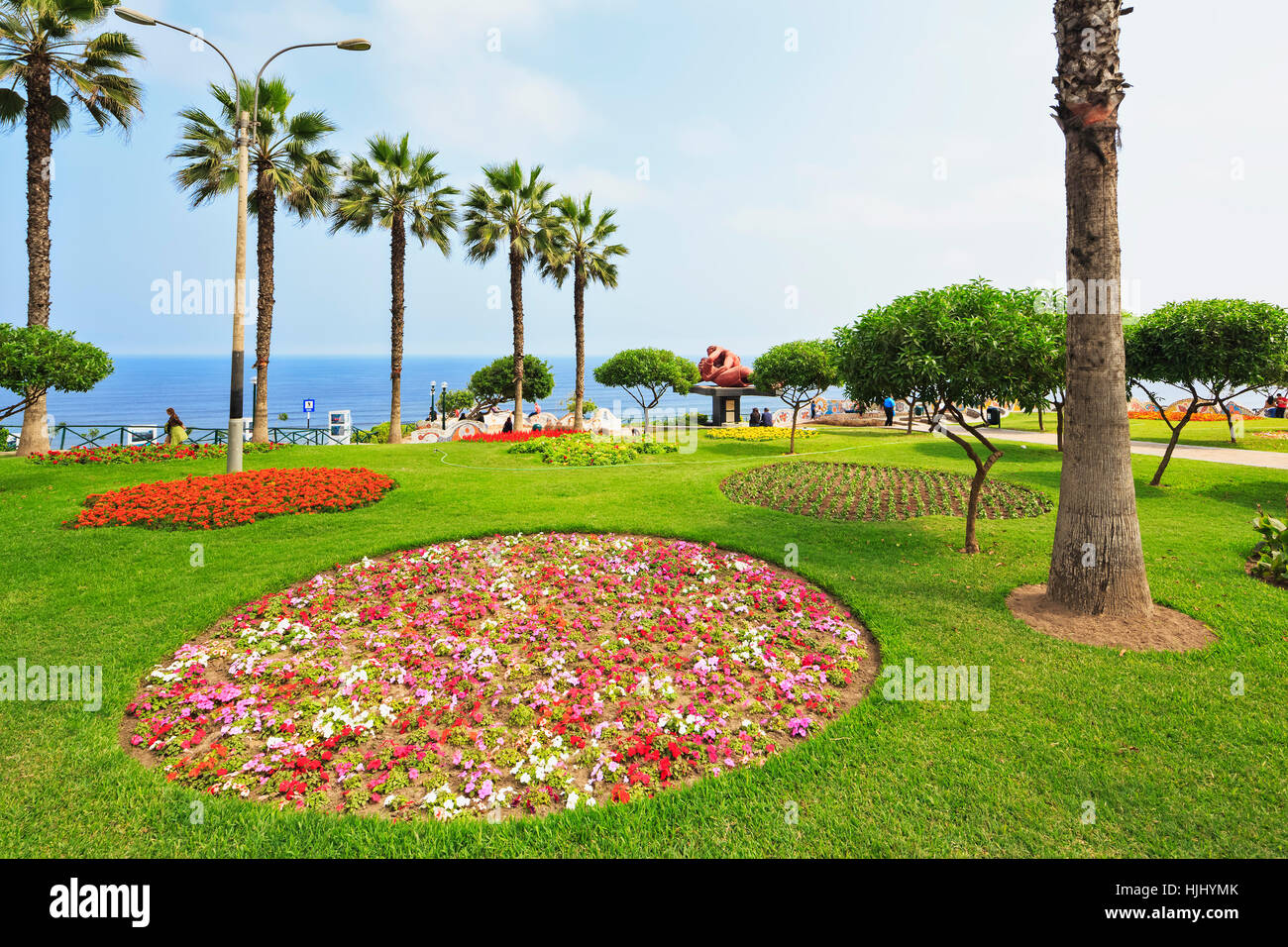 Peru, Lima, Miraflores, Malecon, Miraflores Boardwalk, Parque del Amor ...