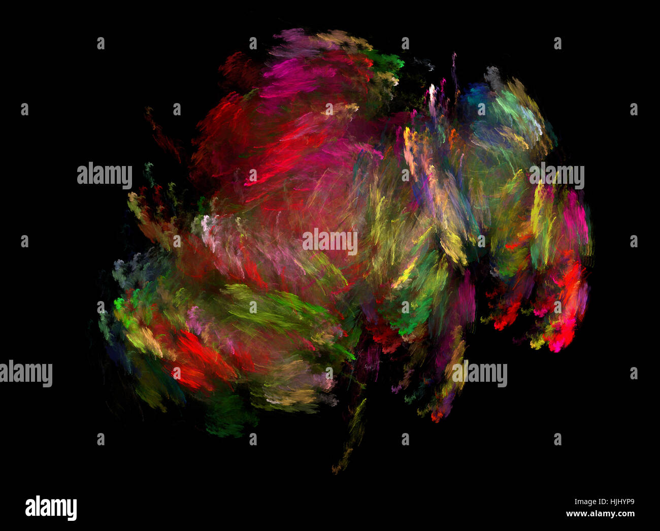 Multi Coloured Tree Stock Photo - Alamy