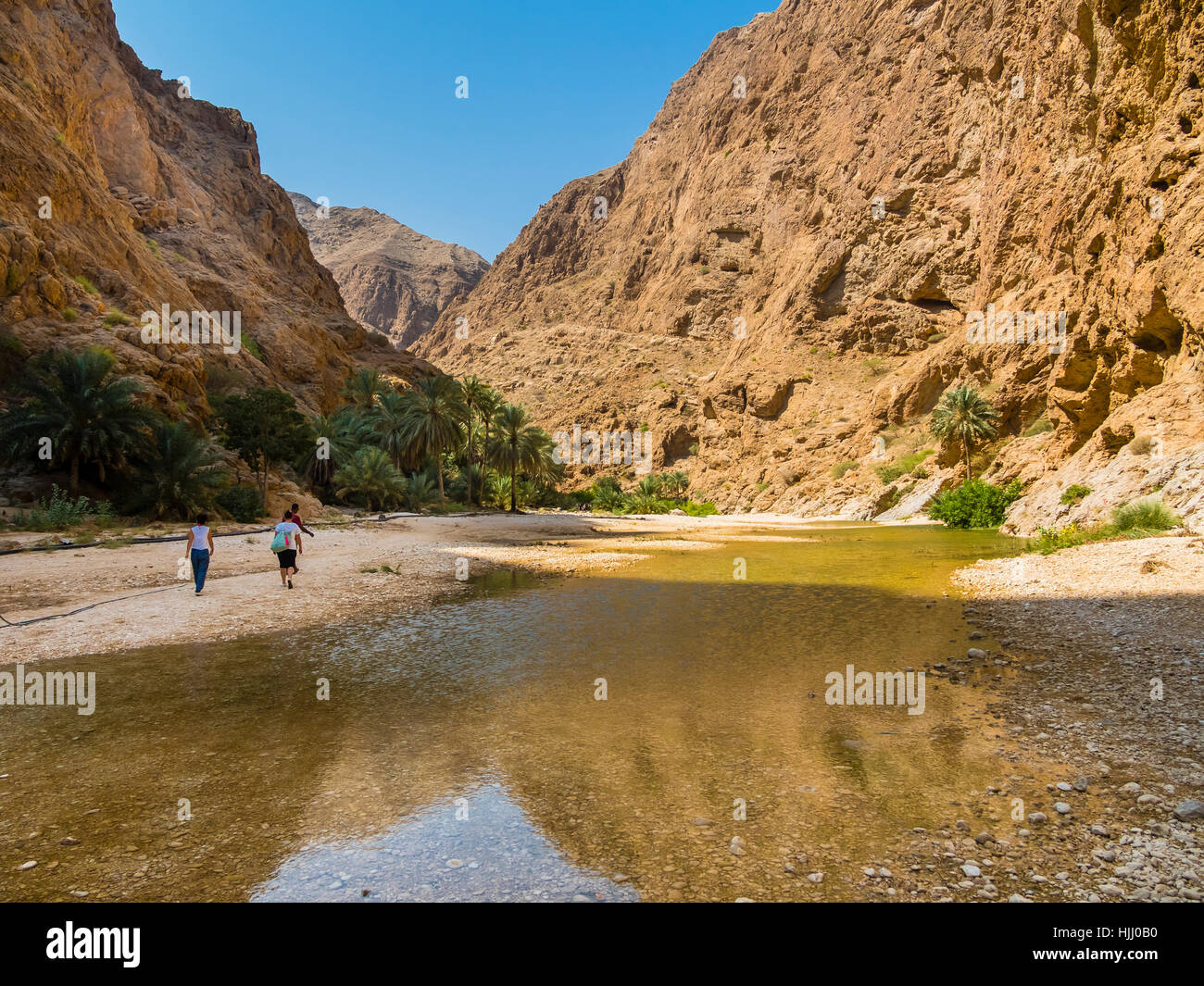 Oman, Wadi Tiwi Stock Photo - Alamy