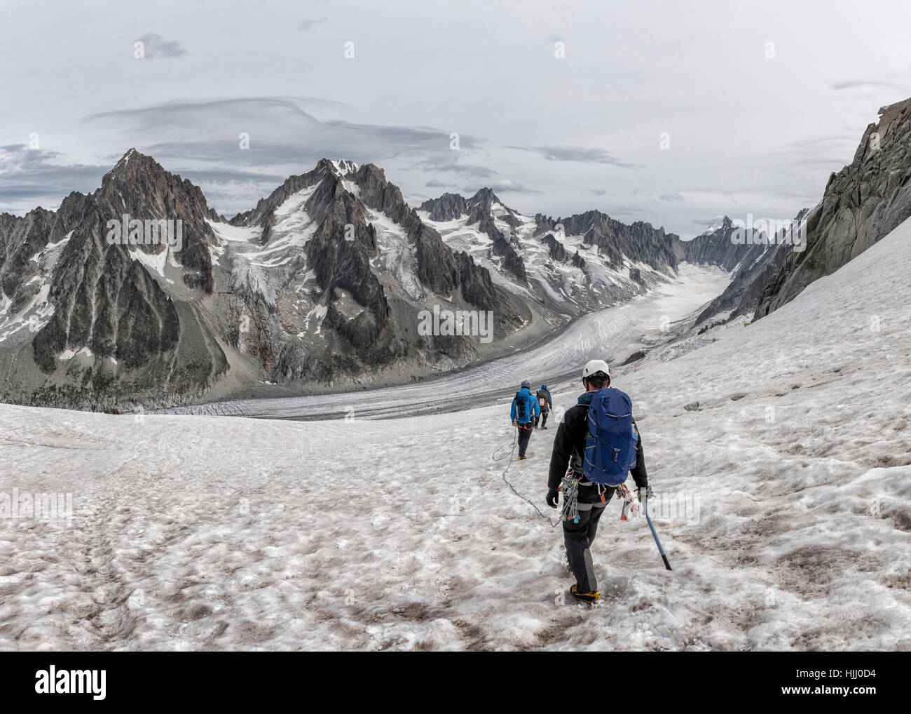 Aiguille dargentiere massif hi-res stock photography and images - Alamy