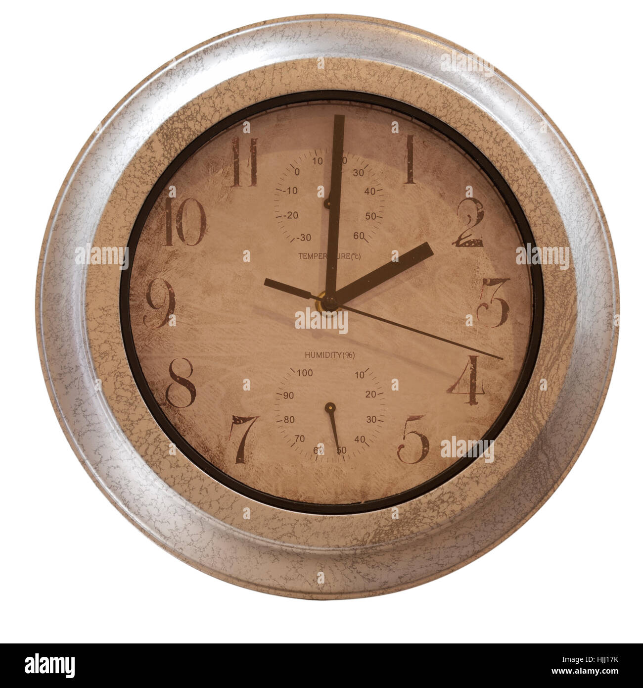 Clock Face 2 OClock Stock Photo - Alamy