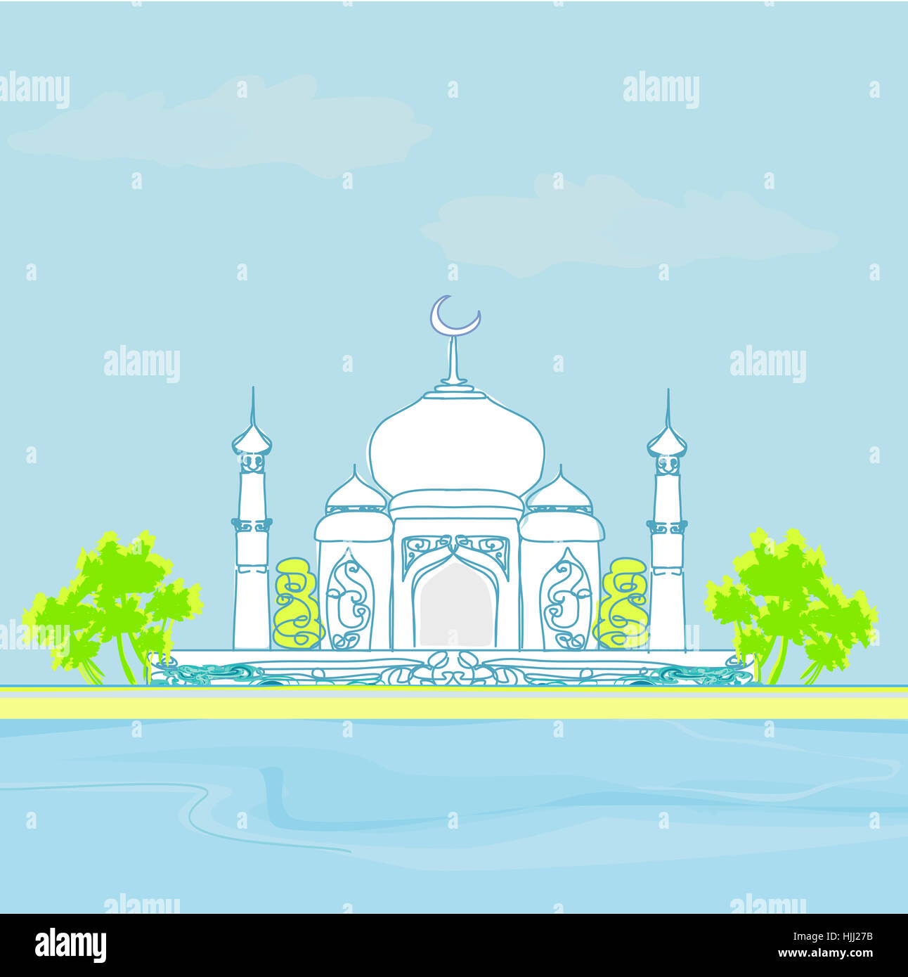 party, celebration, card, islam, mosque, allah, backdrop, background ...