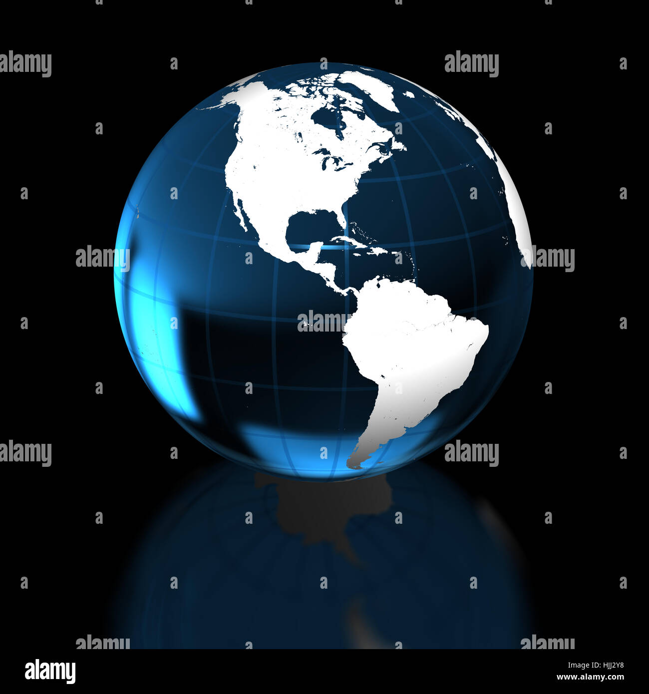 globe, planet, earth, world, blue, glass, chalice, tumbler, isolated ...