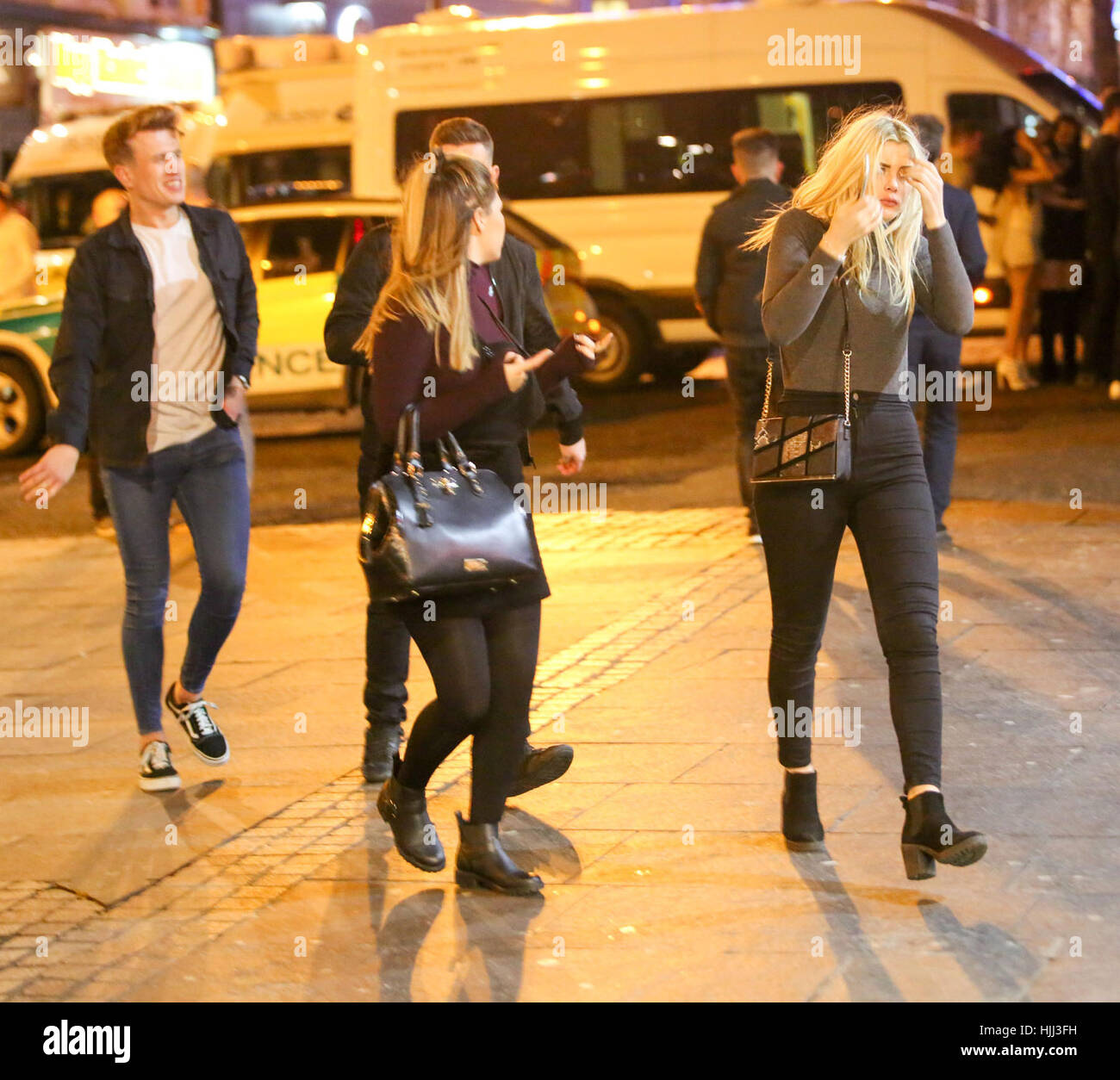 Christmas revellers get into the festive spirit and enjoy a night out ...