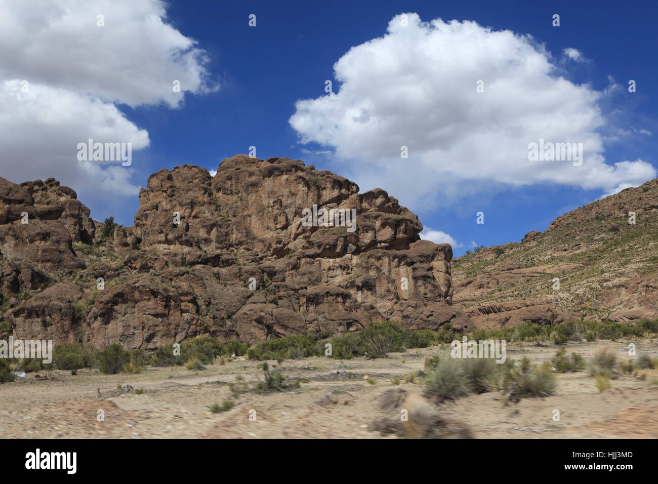 highland, andes, bolivia, scenery, countryside, nature, altiplano Stock ...