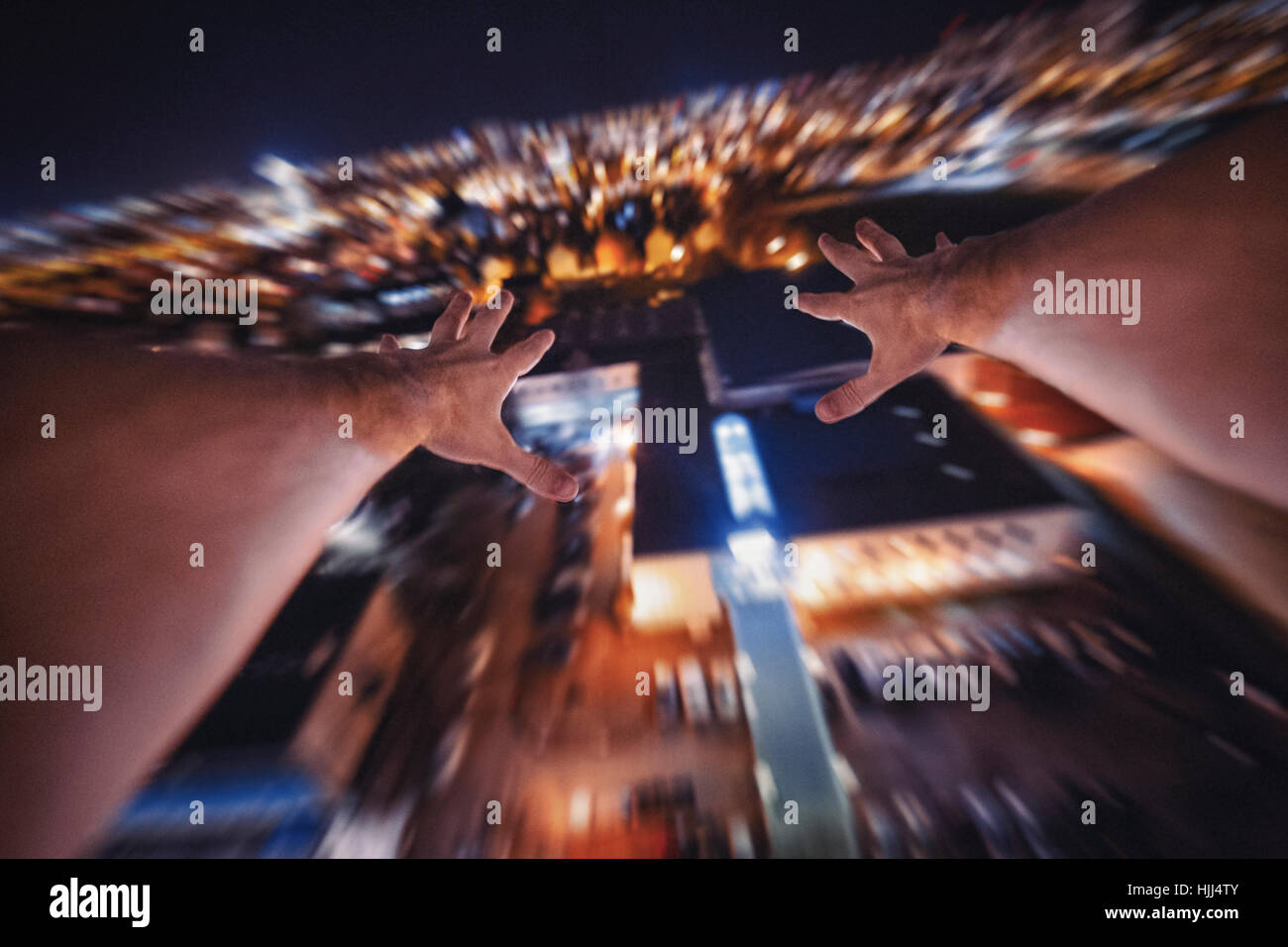 Person Jumping Off Building Suicide