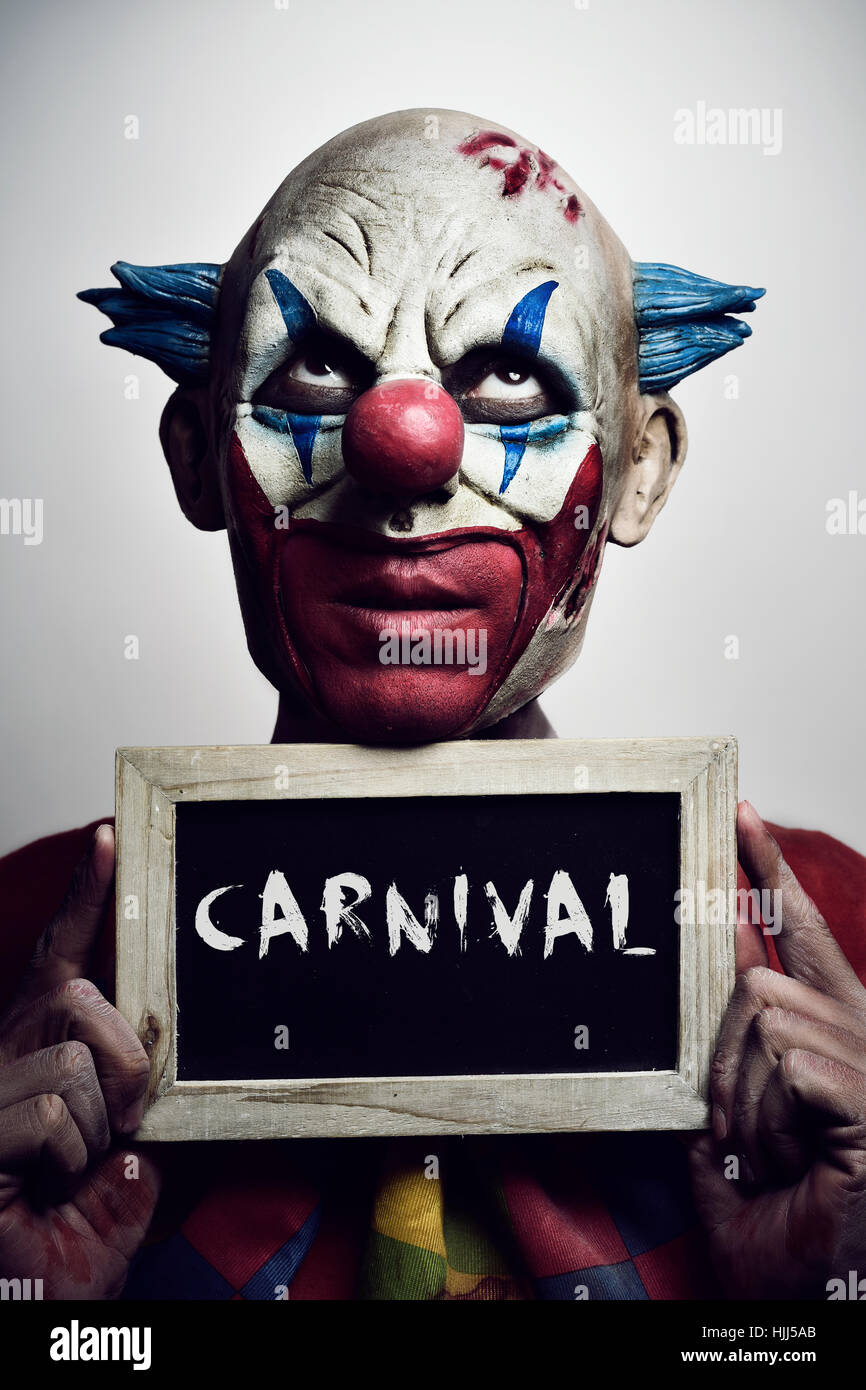 Creepy Carnival Clown