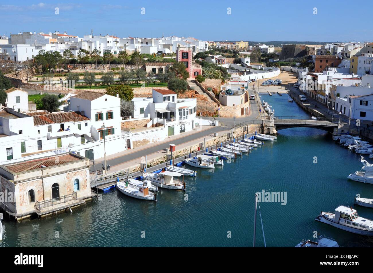 menorca - old port of ciutadella Stock Photo - Alamy