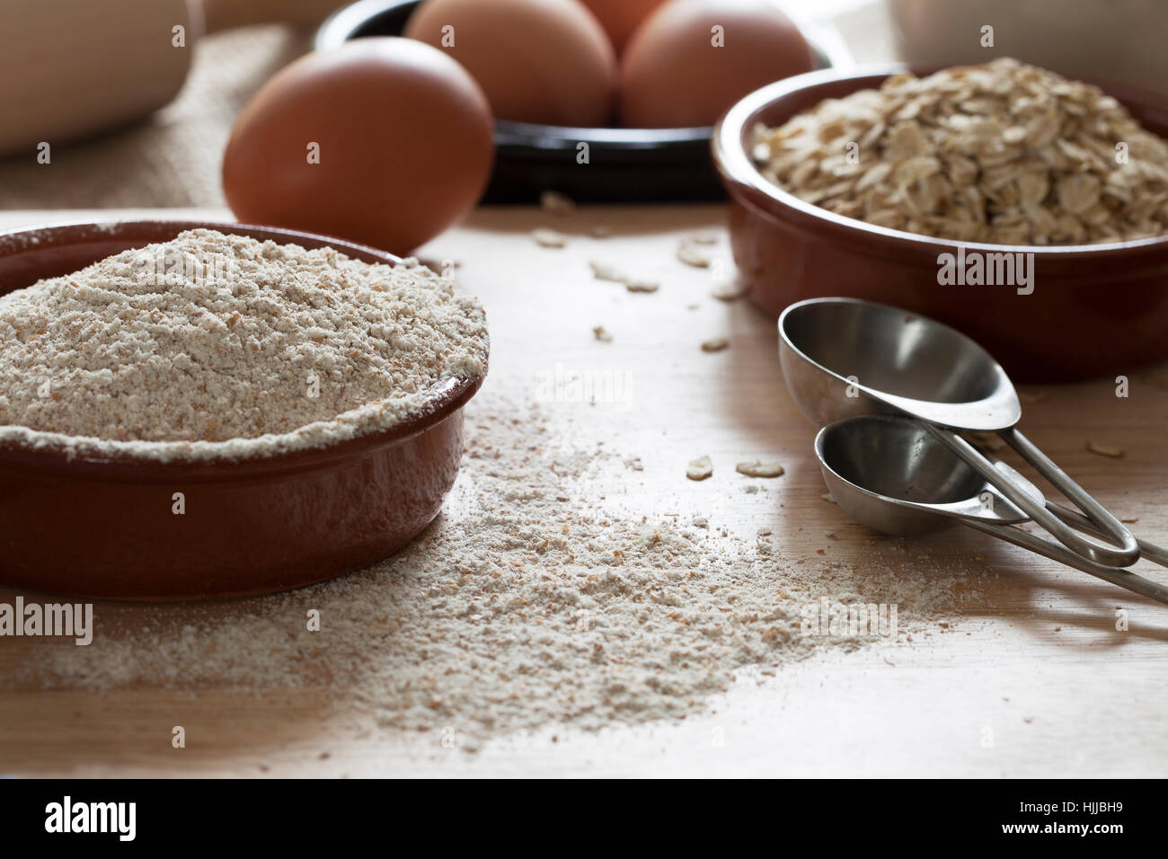 flour, ingredients, baking, food, aliment, wood, milk, boil, cooks ...