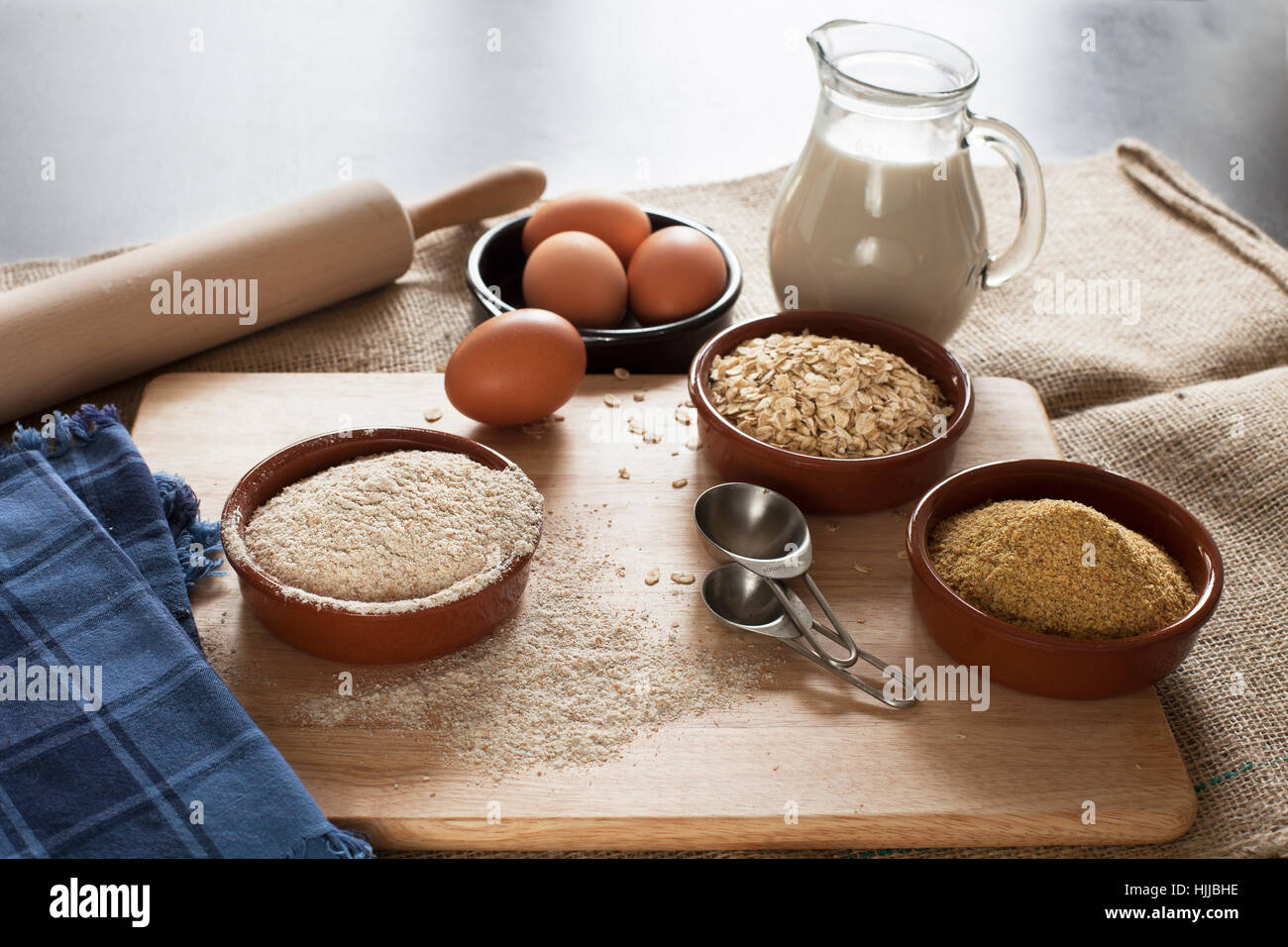 flour, ingredients, baking, food, aliment, wood, milk, boil, cooks ...
