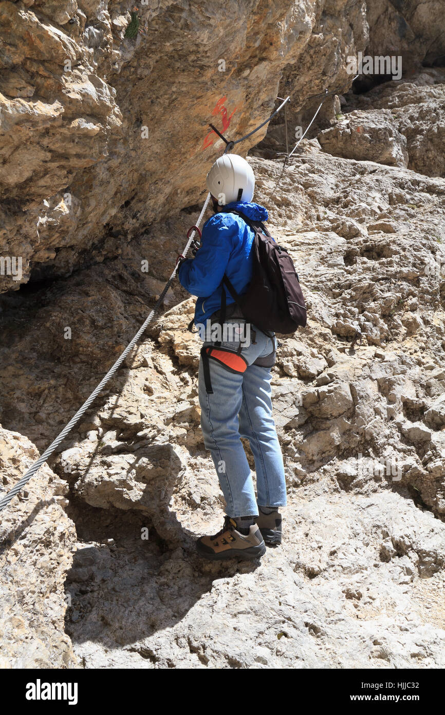 woman, dolomites, active, climber, mountain, italy, girl, girls, woman ...
