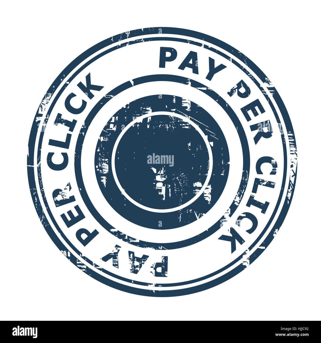 Blue sign ppc symbol icon Cut Out Stock Images & Pictures - Alamy