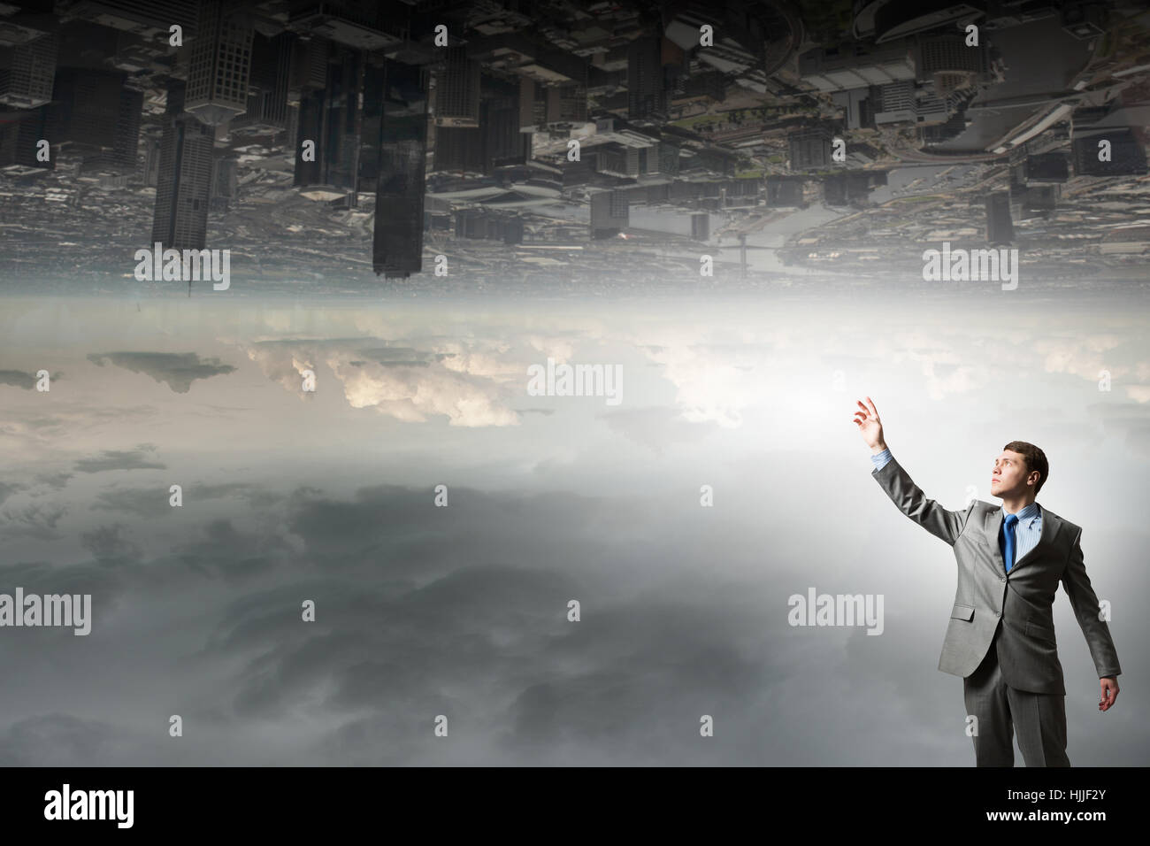 Human finger touching something hi-res stock photography and images - Alamy