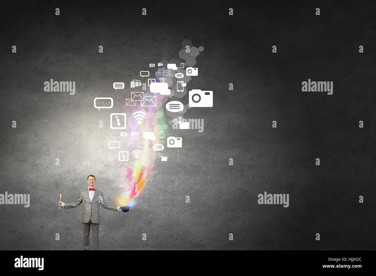 Man in suit application hi-res stock photography and images - Alamy