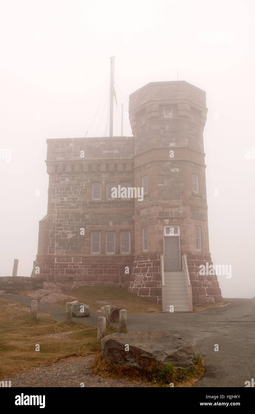 sign, signal, tower, hill, canada, foggy, communications, sign, signal ...