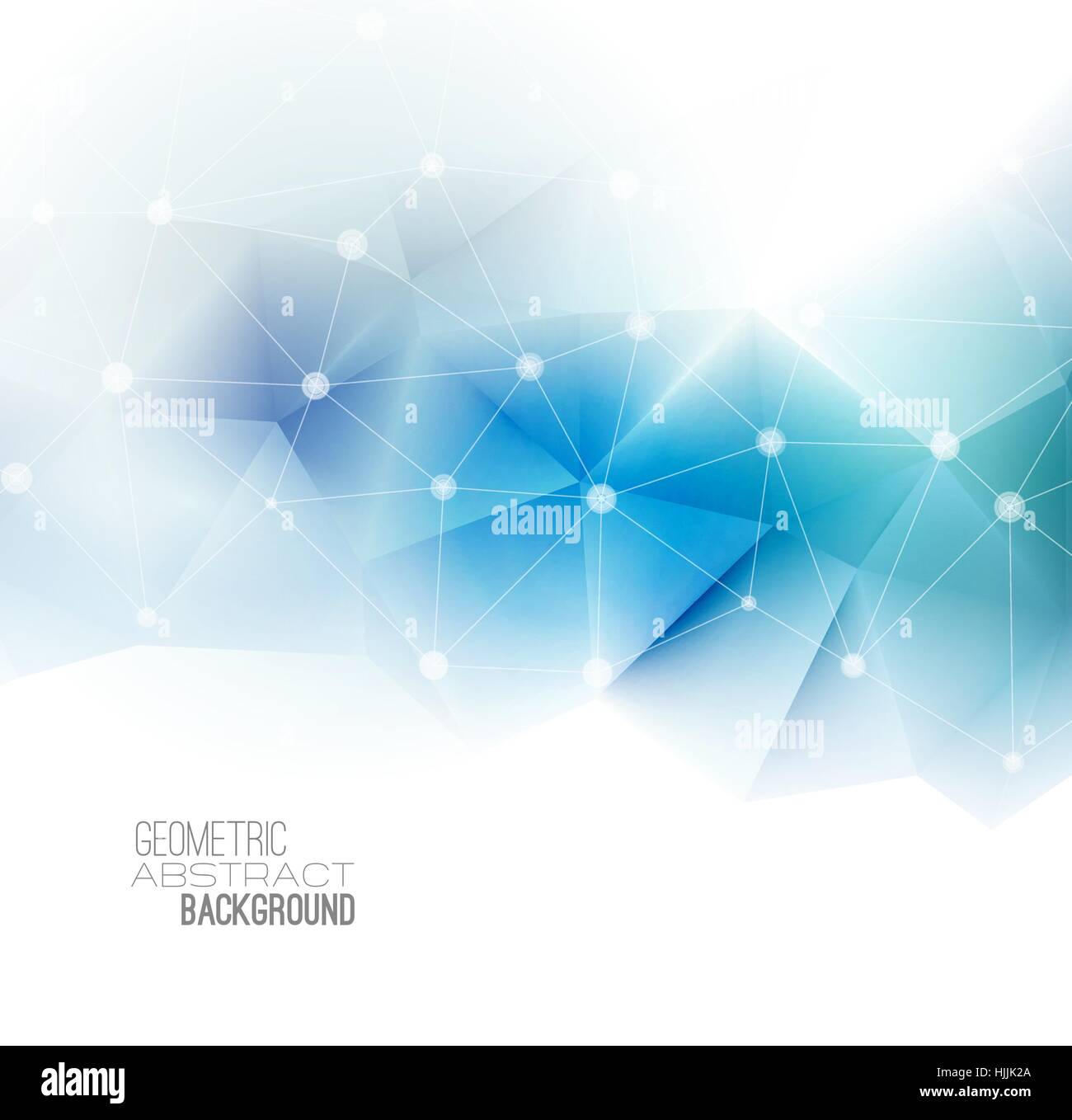 Vector color abstract geometric banner with triangle Stock Vector Image ...