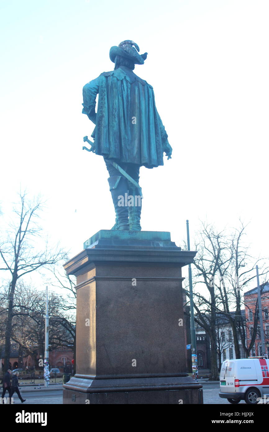 Statue of Christian IV by Carl Ludvig Jacobsen. Christian IV was the ...