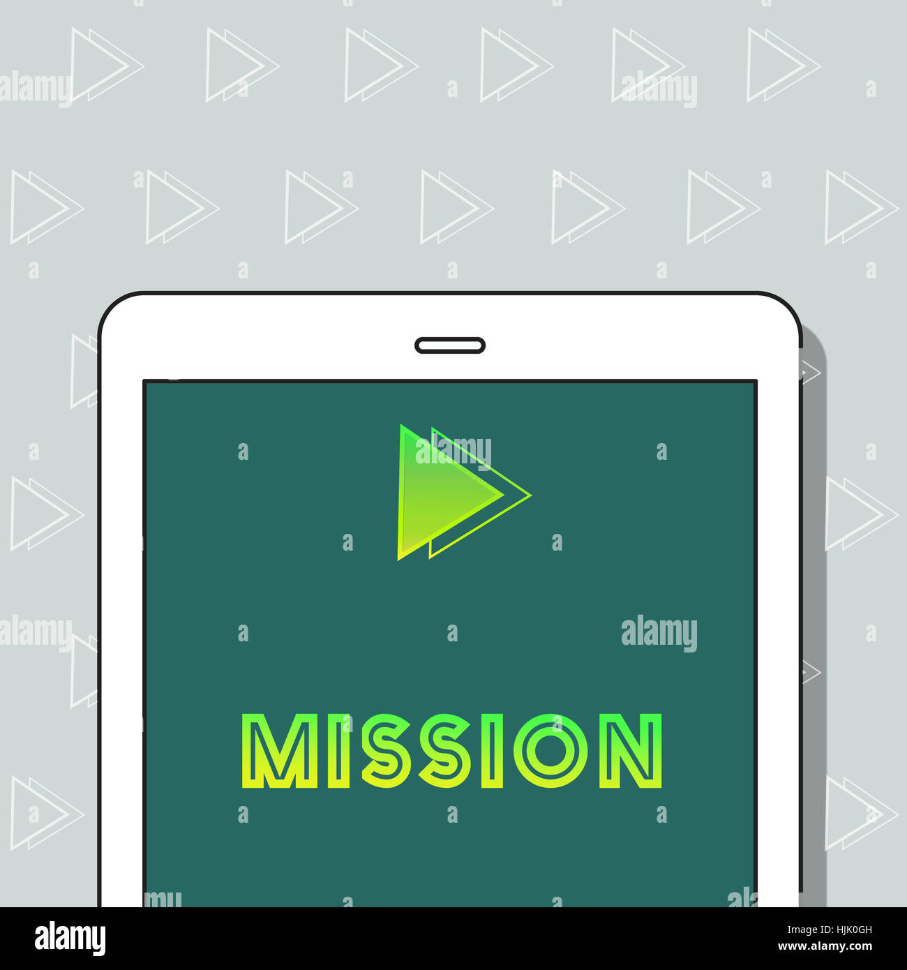Goals Aim Forward Positivity Success Mission Concept Stock Photo - Alamy