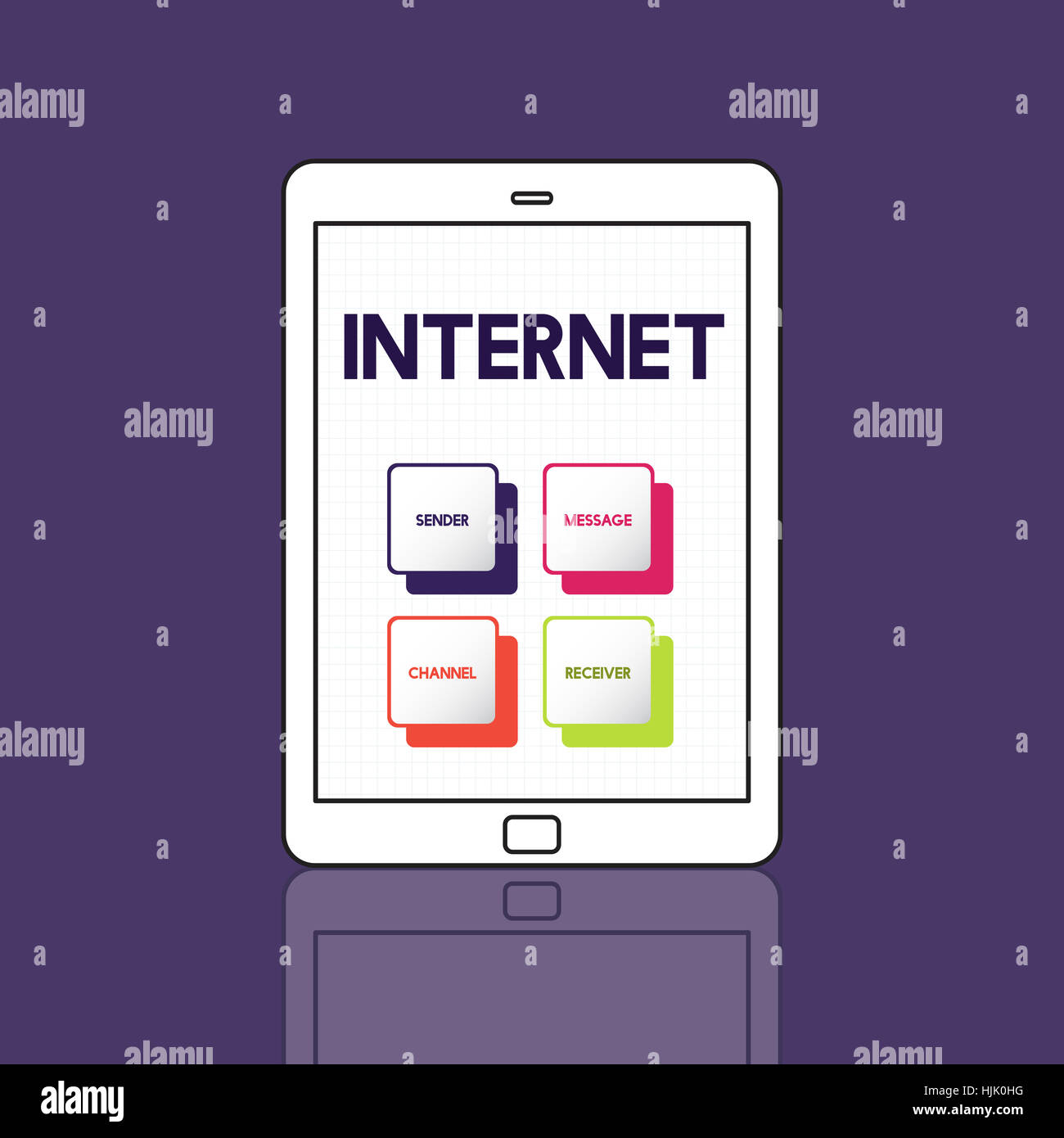 Internet Digital Technology Connection Network Concept Stock Photo - Alamy