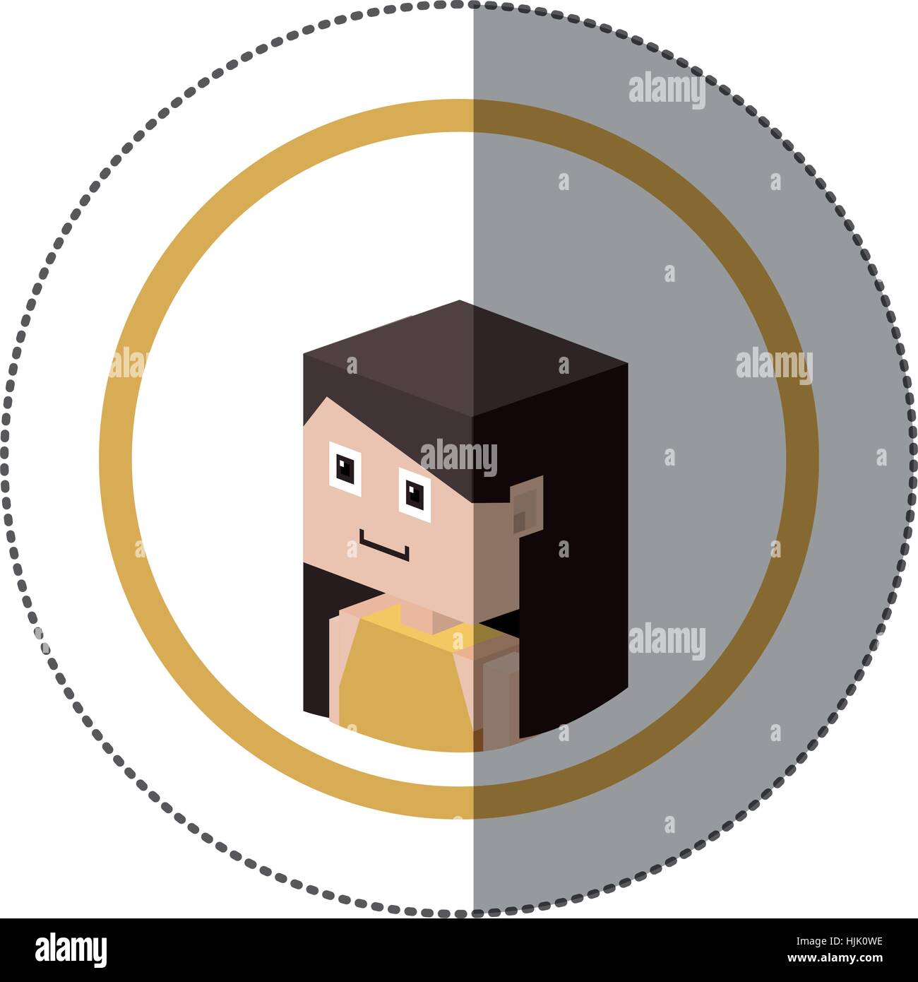 Lego hair Stock Vector Images - Alamy