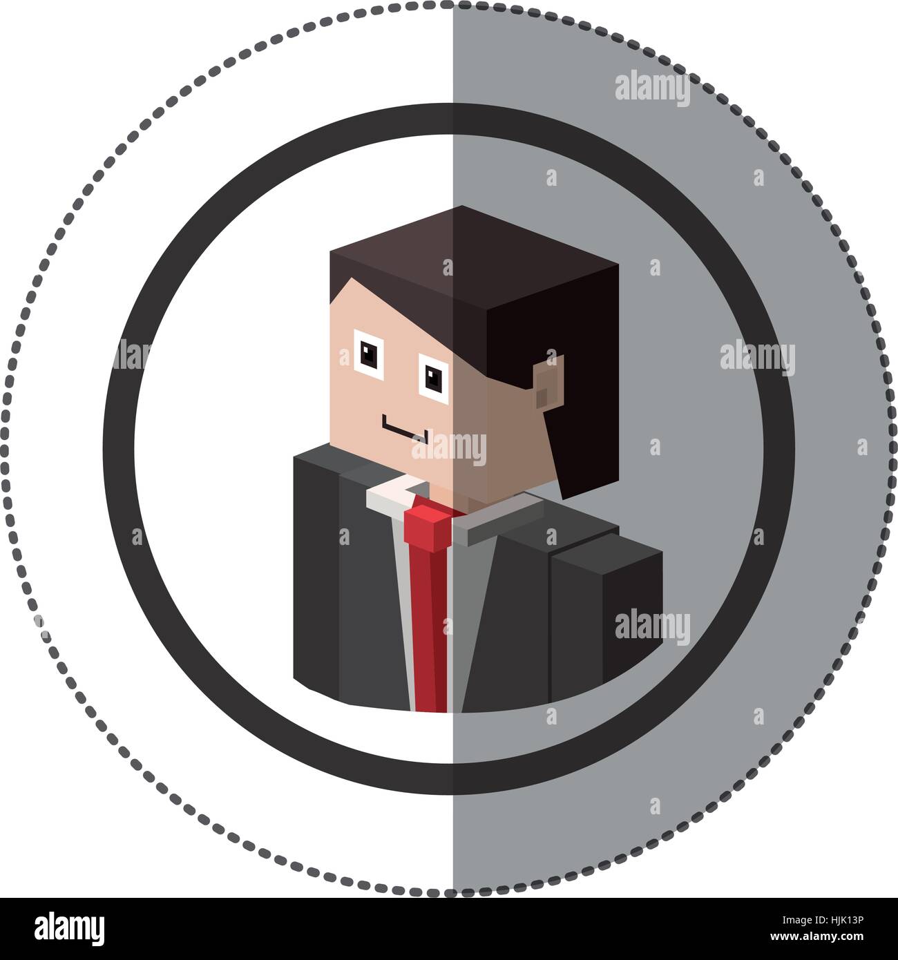 sticker lego with portrait man with formal suit vector illustration ... sticker lego with portrait man with formal suit vector illustration ...