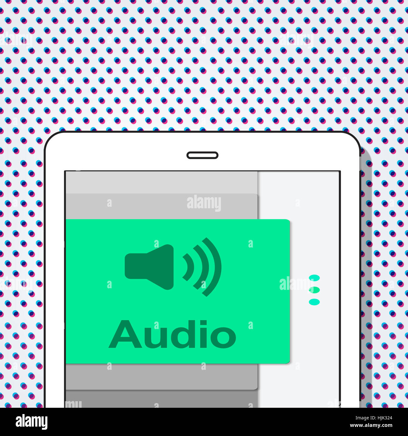 Audio Podcast Music Multimedia Broadcast Concept Stock Photo - Alamy