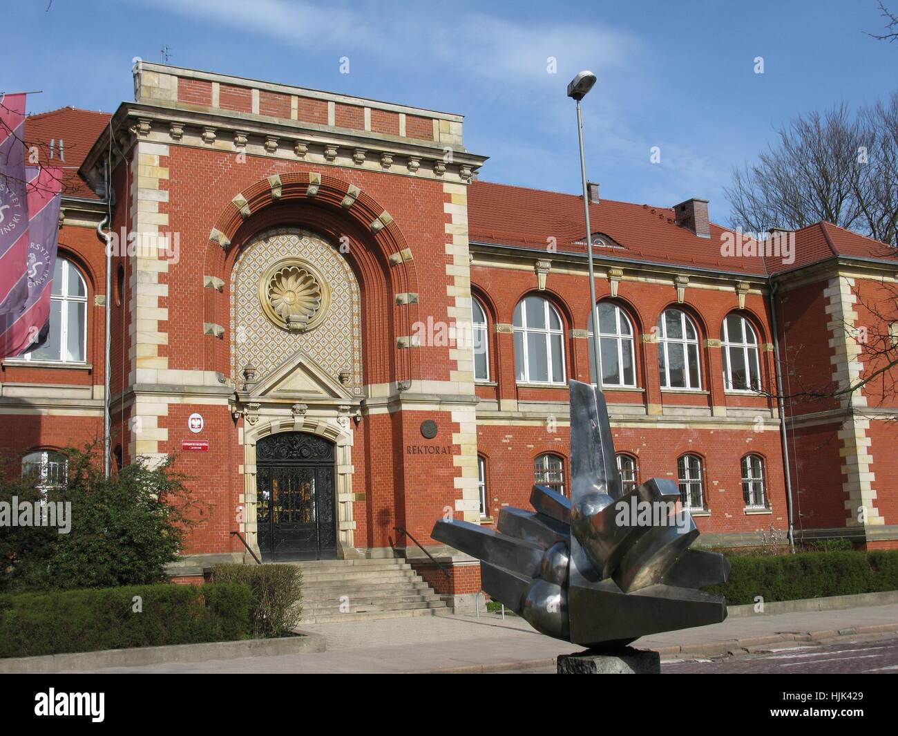 rector building szczecin university Stock Photo - Alamy