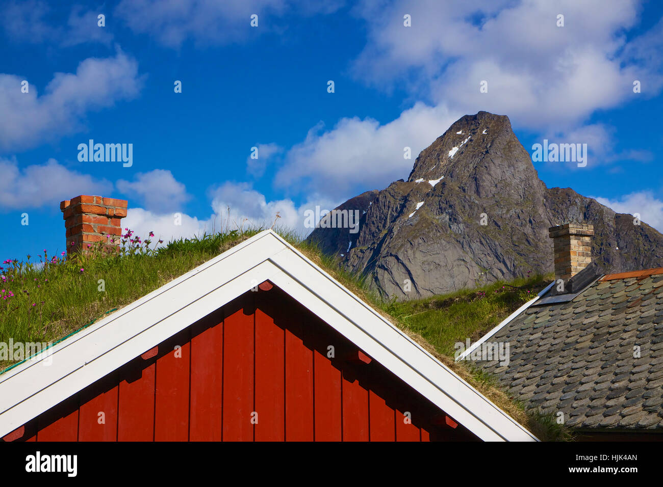 norway, house, building, city, town, arctic, shine, shines, bright ...