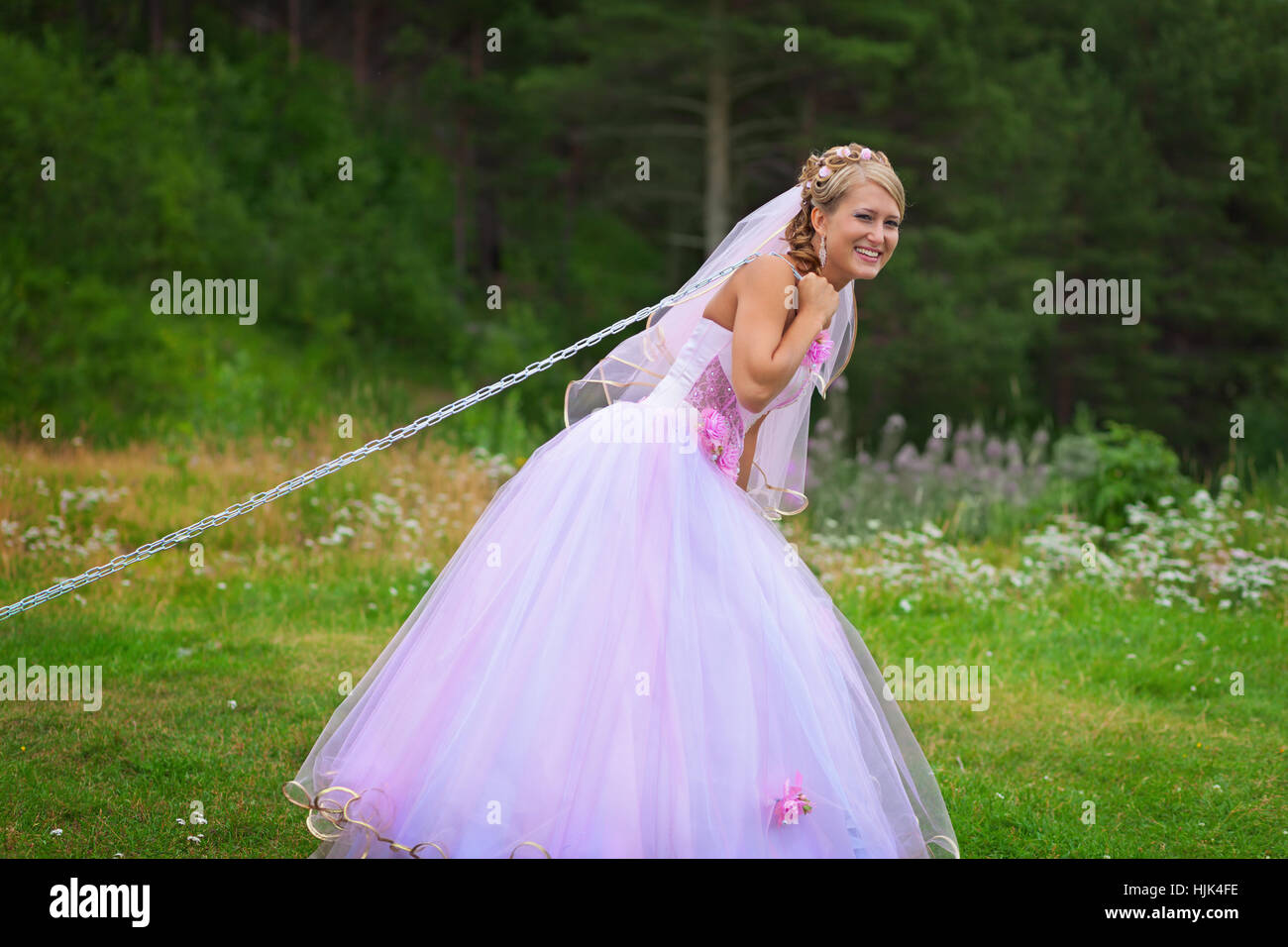 one, funny, partner, bride, white, beauty, pink, woman, humans, human ...