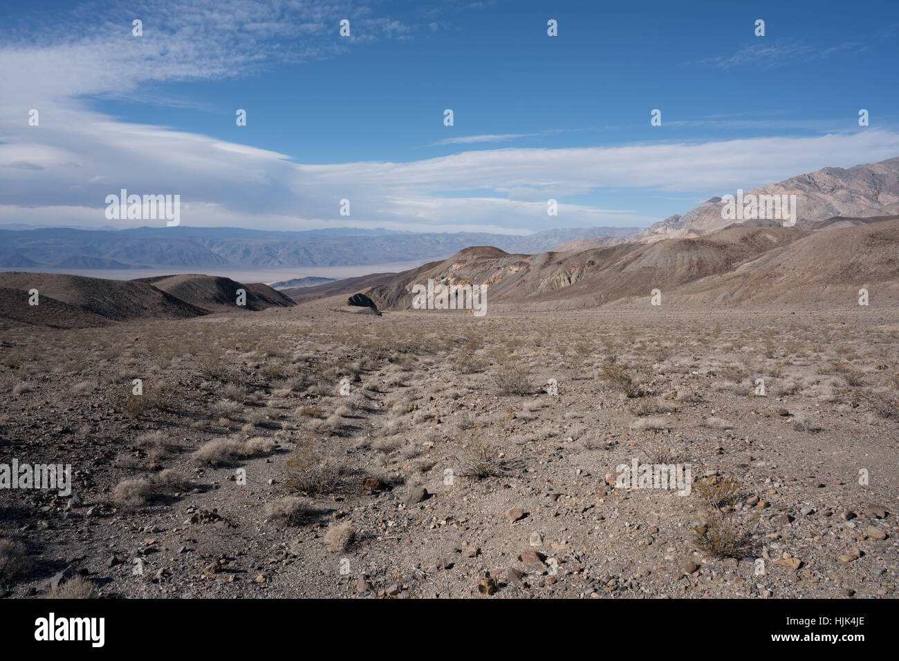 This is a picture of the Death Valley in January. Very harsh conditions ...