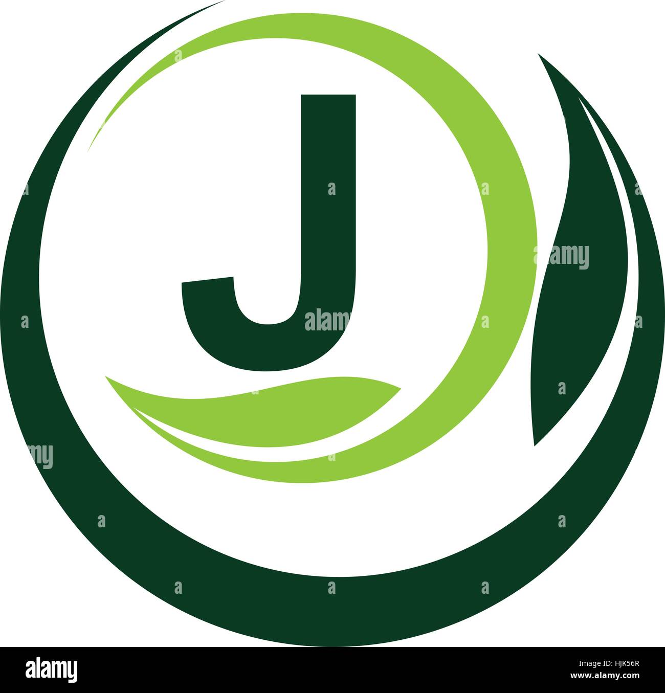 Floral initial j hi-res stock photography and images - Alamy