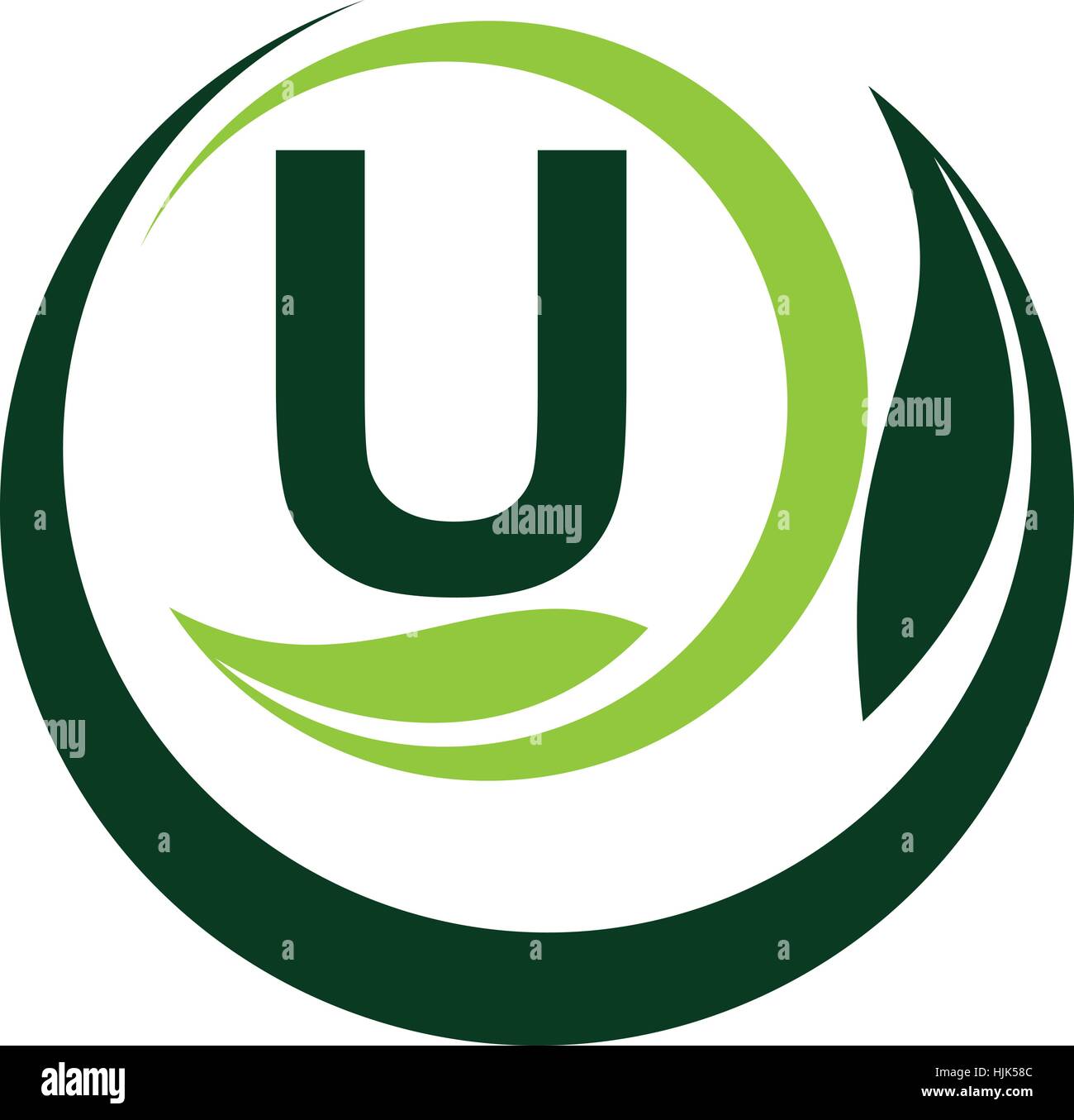 U leaf Stock Vector Images - Alamy