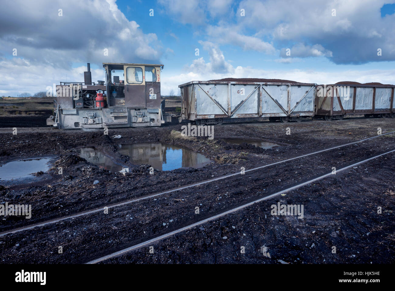 Peat bog railway ireland hi-res stock photography and images - Alamy