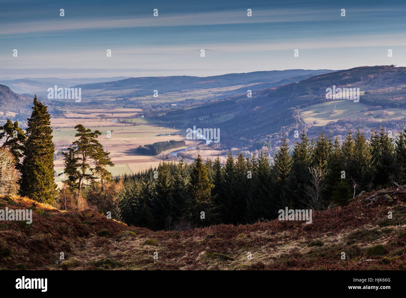 A glen in Perthshire, Scotland, UK Stock Photo - Alamy