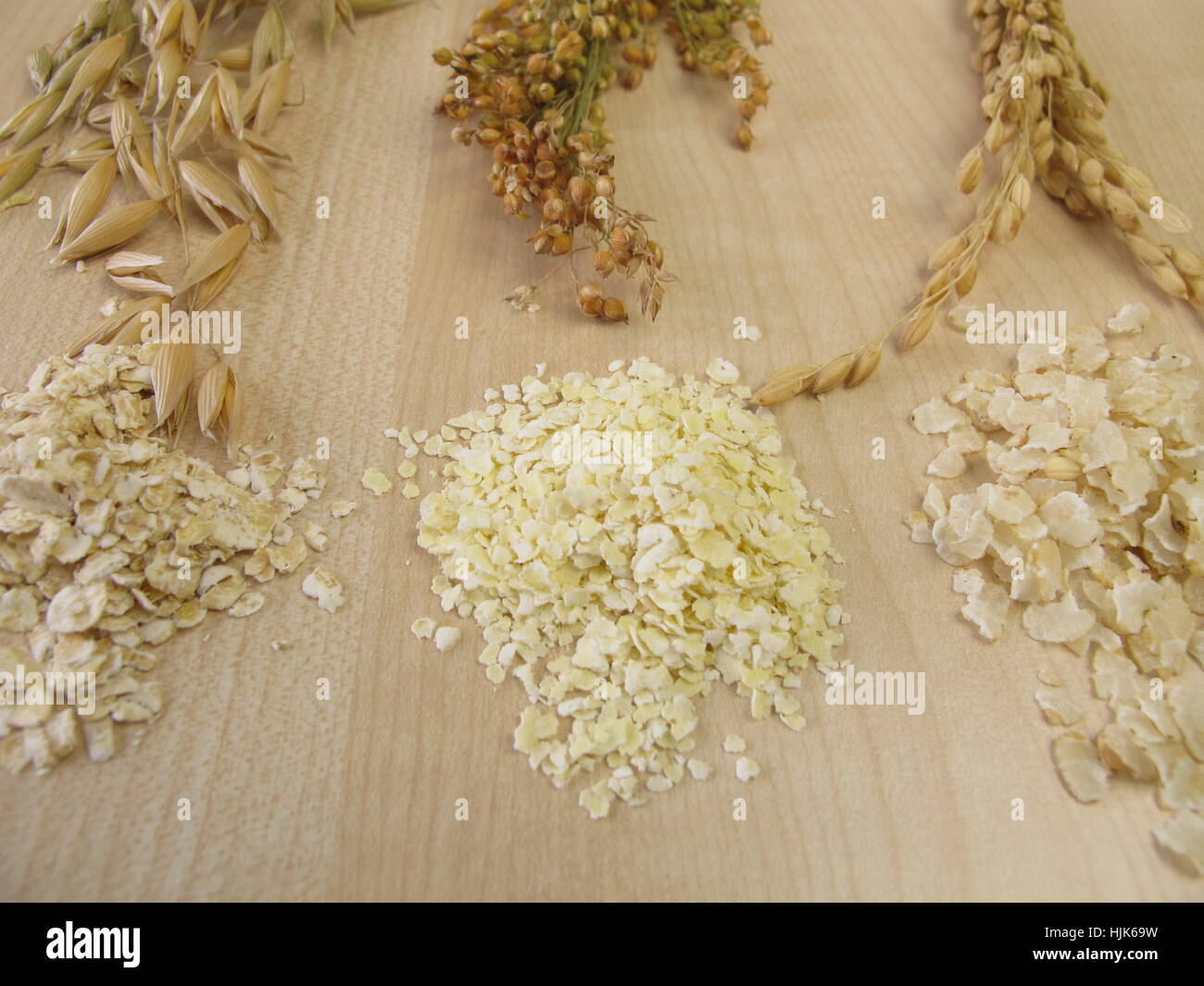 oats, millet, oatmeal, oat flakes, rice, plant, natural product, oats ...