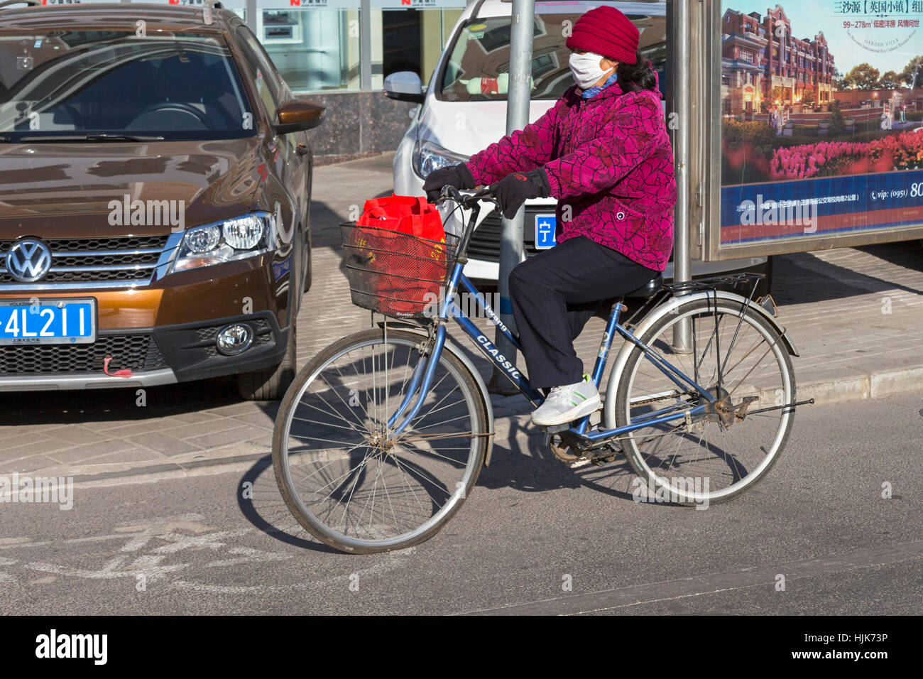 Bike lane china hi-res stock photography and images - Alamy