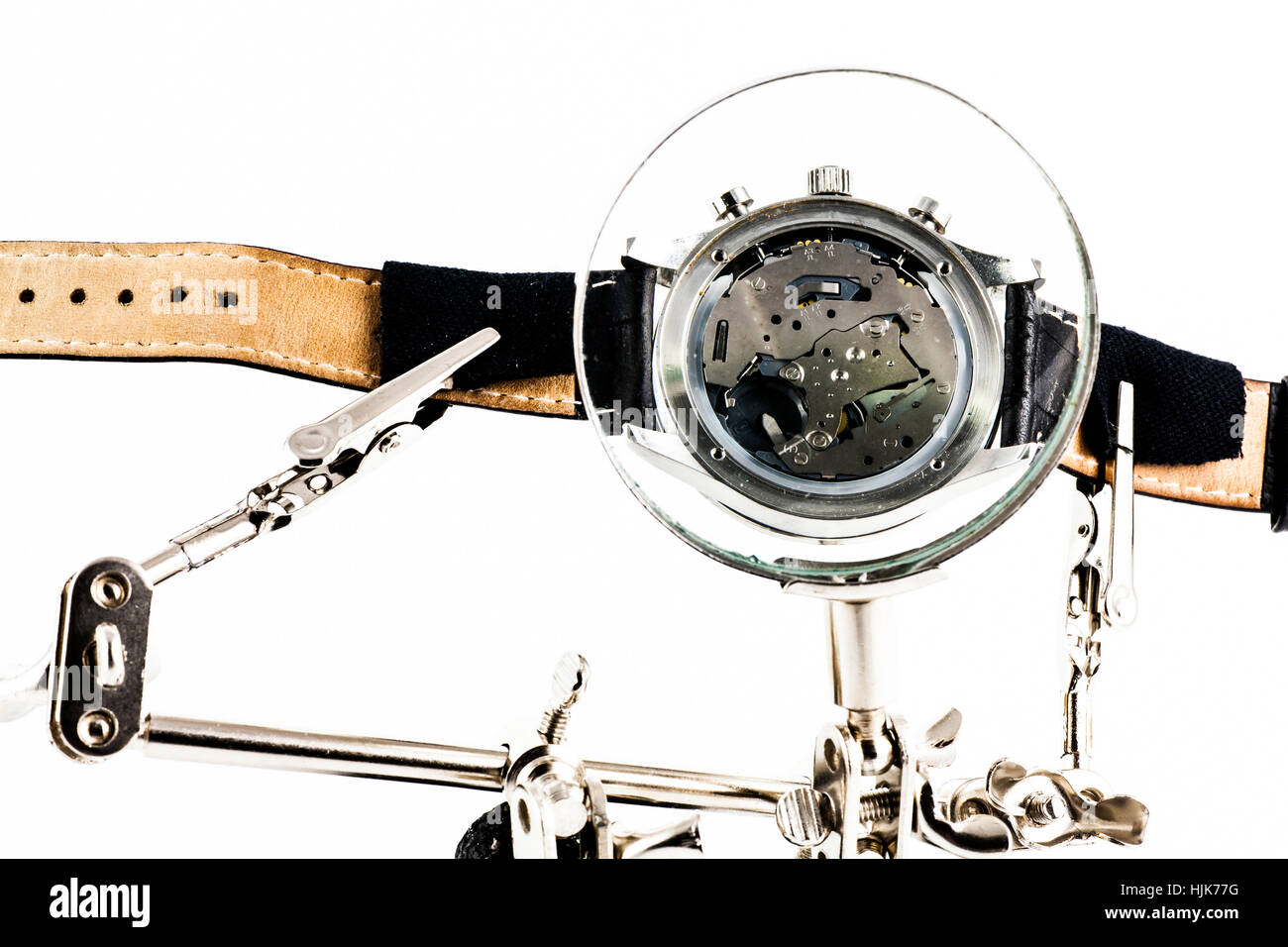 Clock inside broken hi-res stock photography and images - Alamy