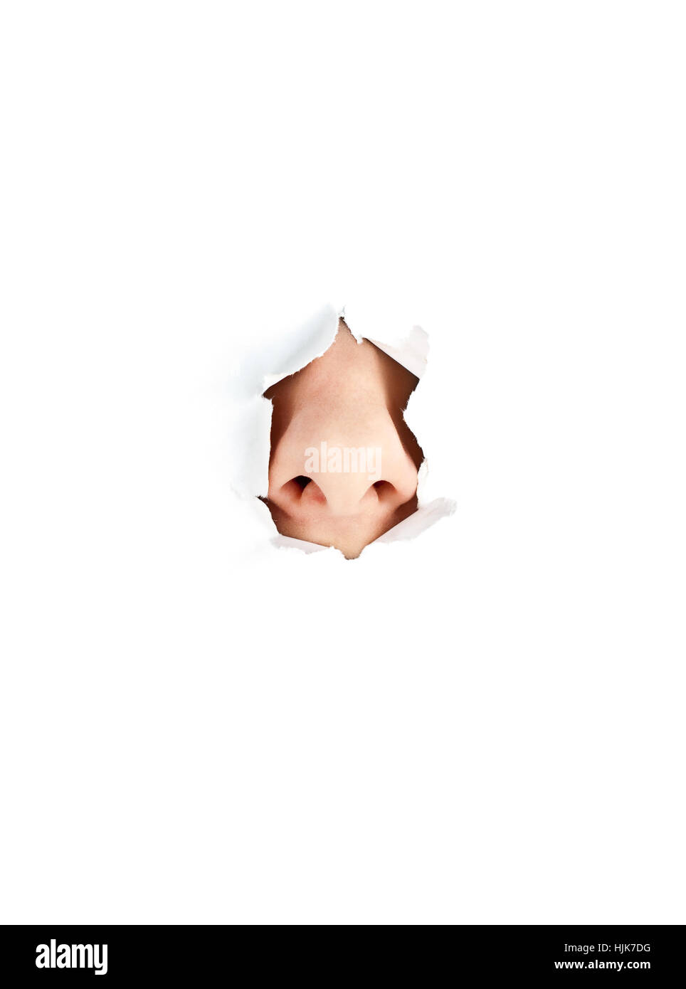 Nostrils human nose hi-res stock photography and images - Alamy