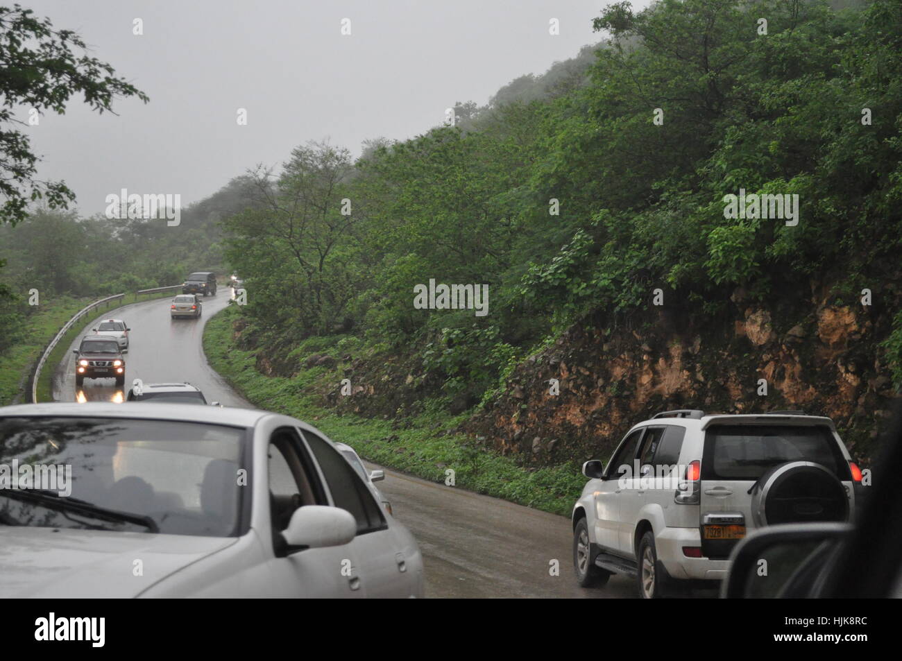 Khareef season in Salalah, Oman Stock Photo - Alamy