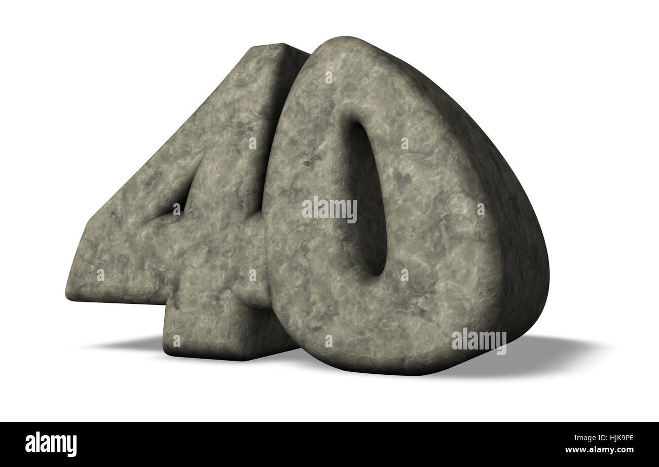 Number forty hi-res stock photography and images - Alamy