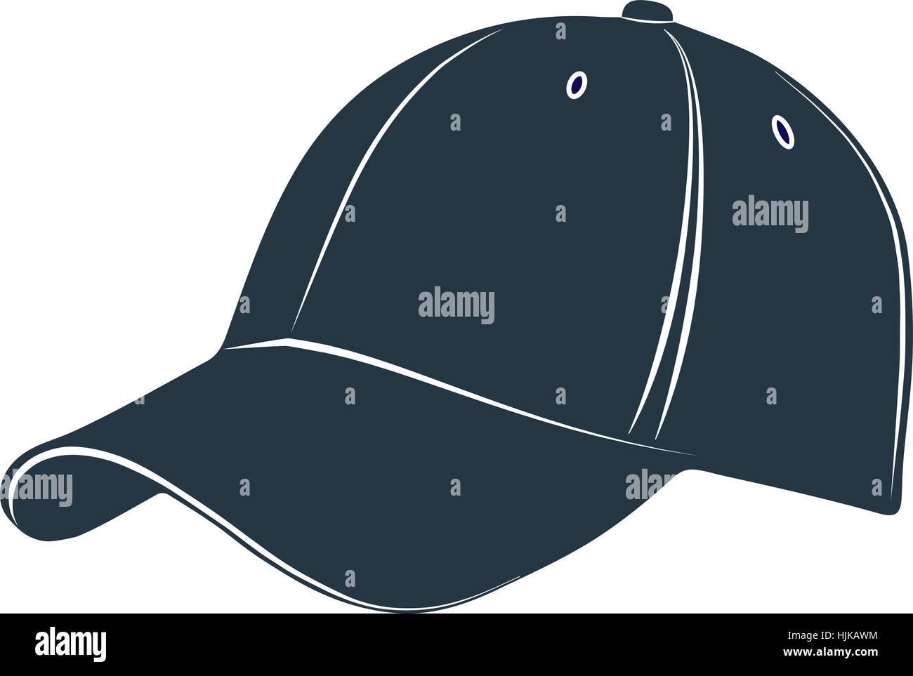 Baseball cap Stock Vector Images - Alamy