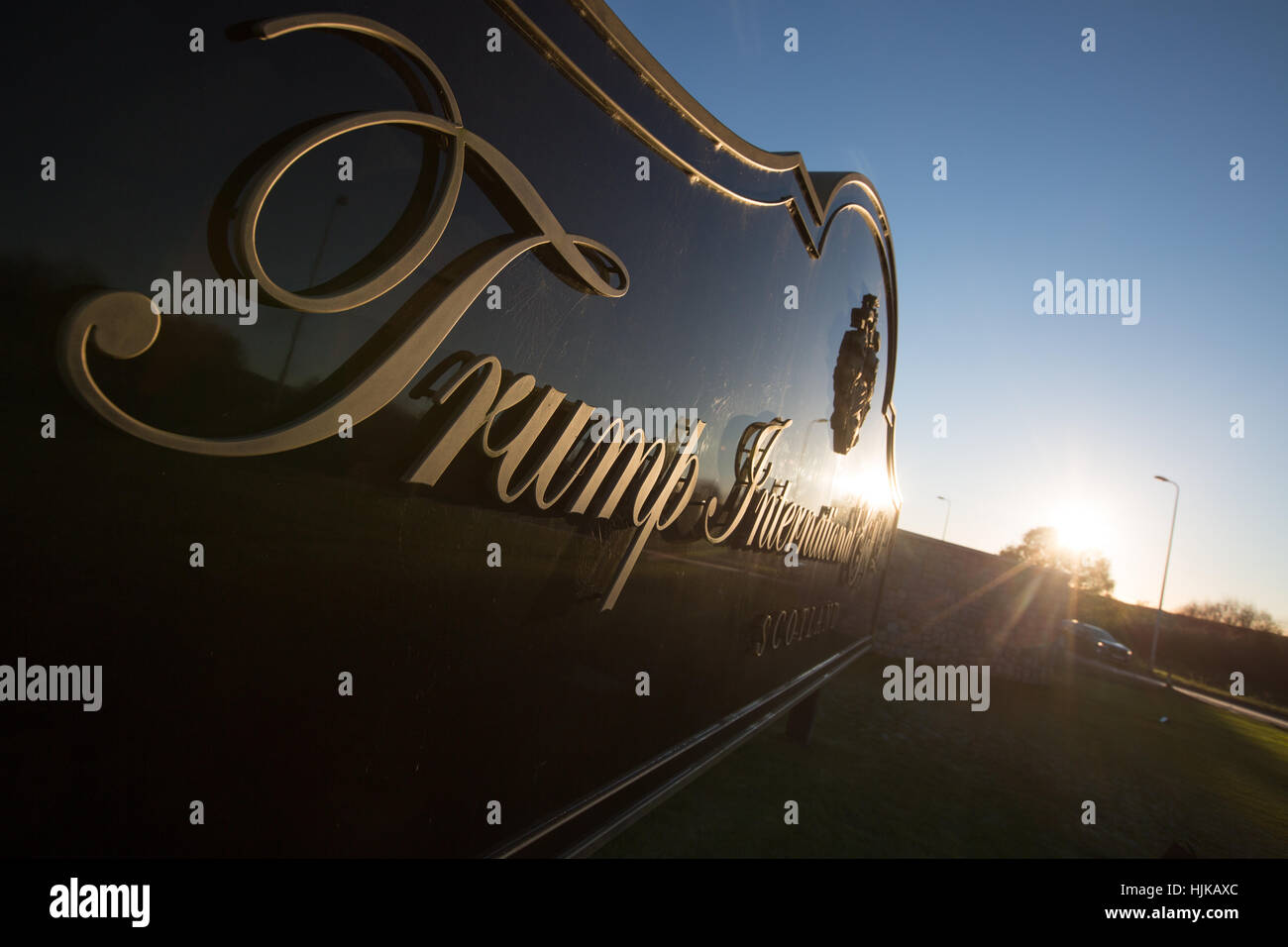 American President Donald Trump's 'Trump International Golf Links ...