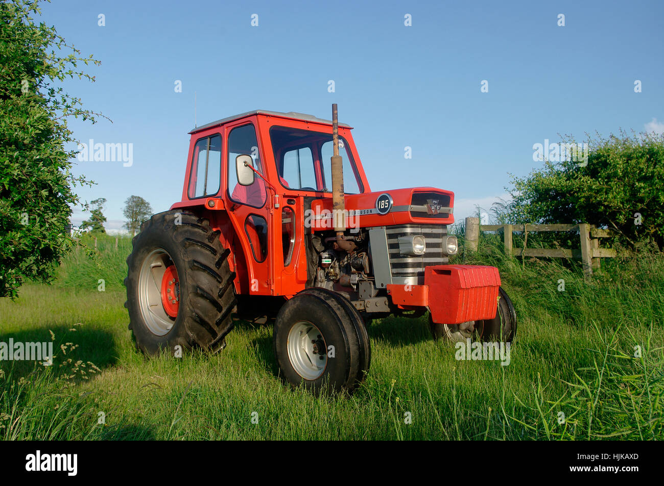 1974 Massey Ferguson MF185 tractor Stock Photo - Alamy