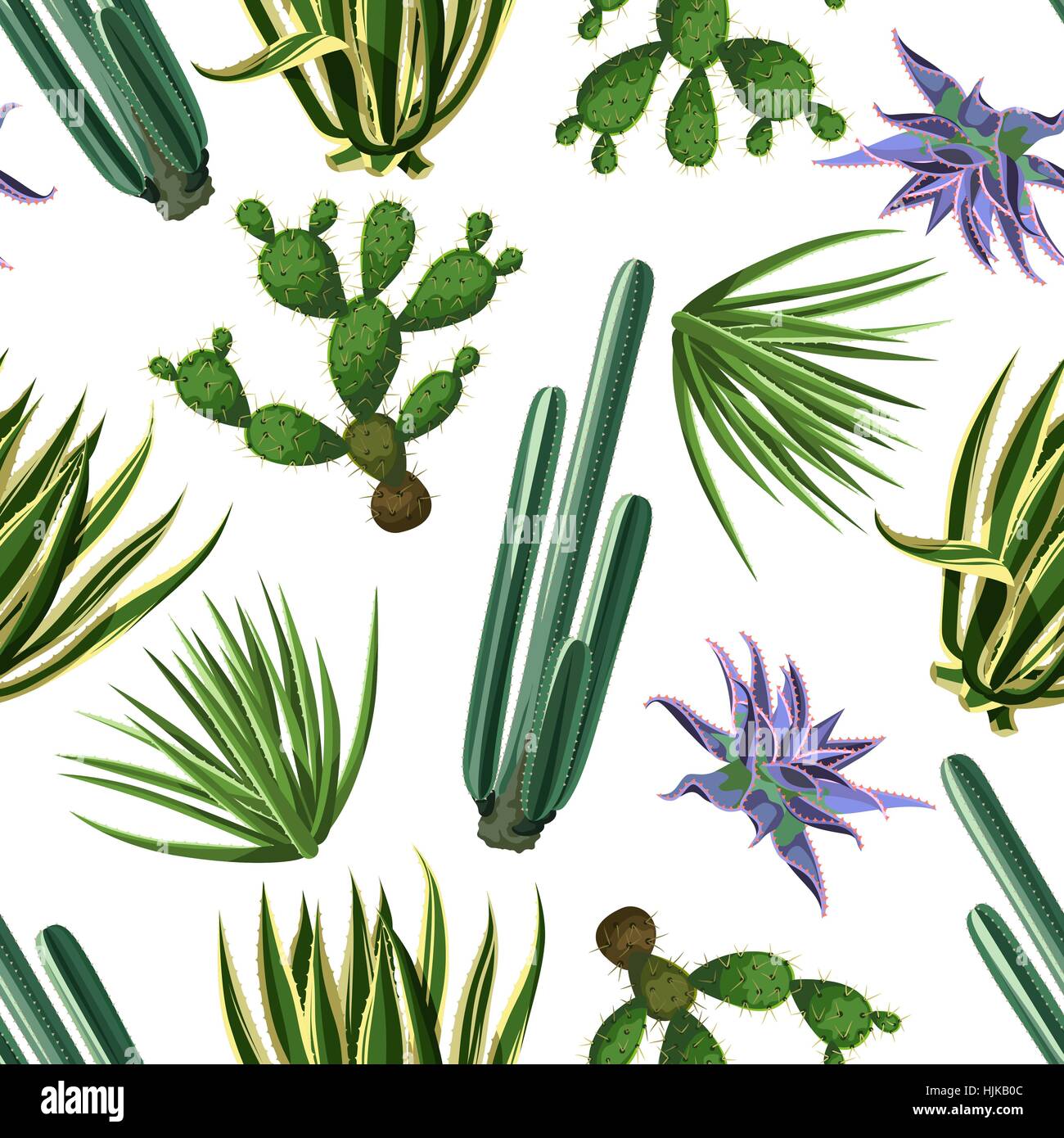 Seamless repeating pattern succulent plant hi-res stock photography and ...