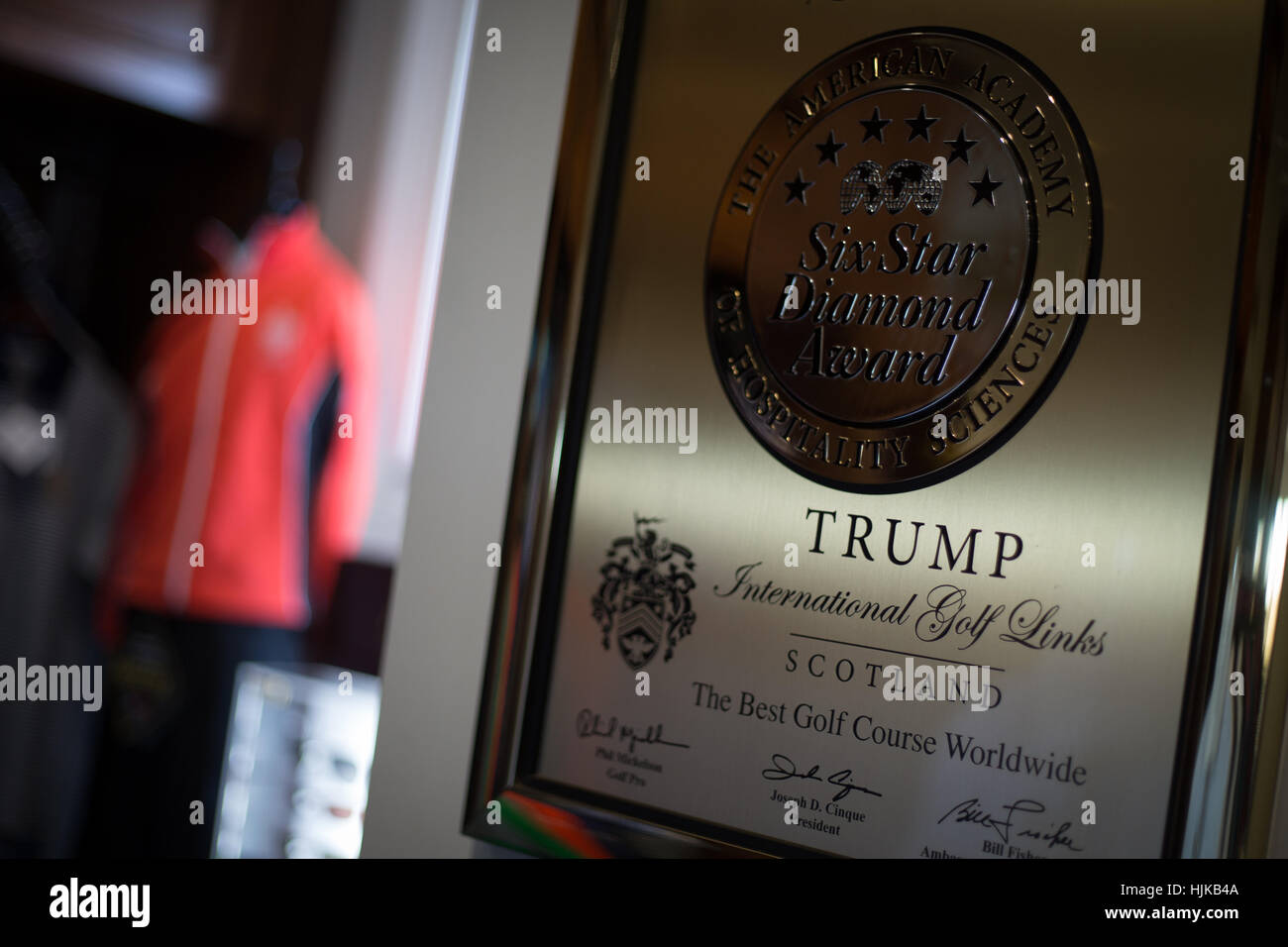 American President Donald Trump's 'Trump International Golf Links ...