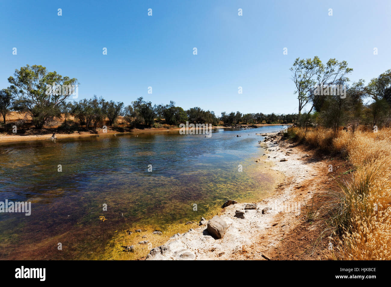 View up the Murchison River, Western Australia Stock Photo - Alamy