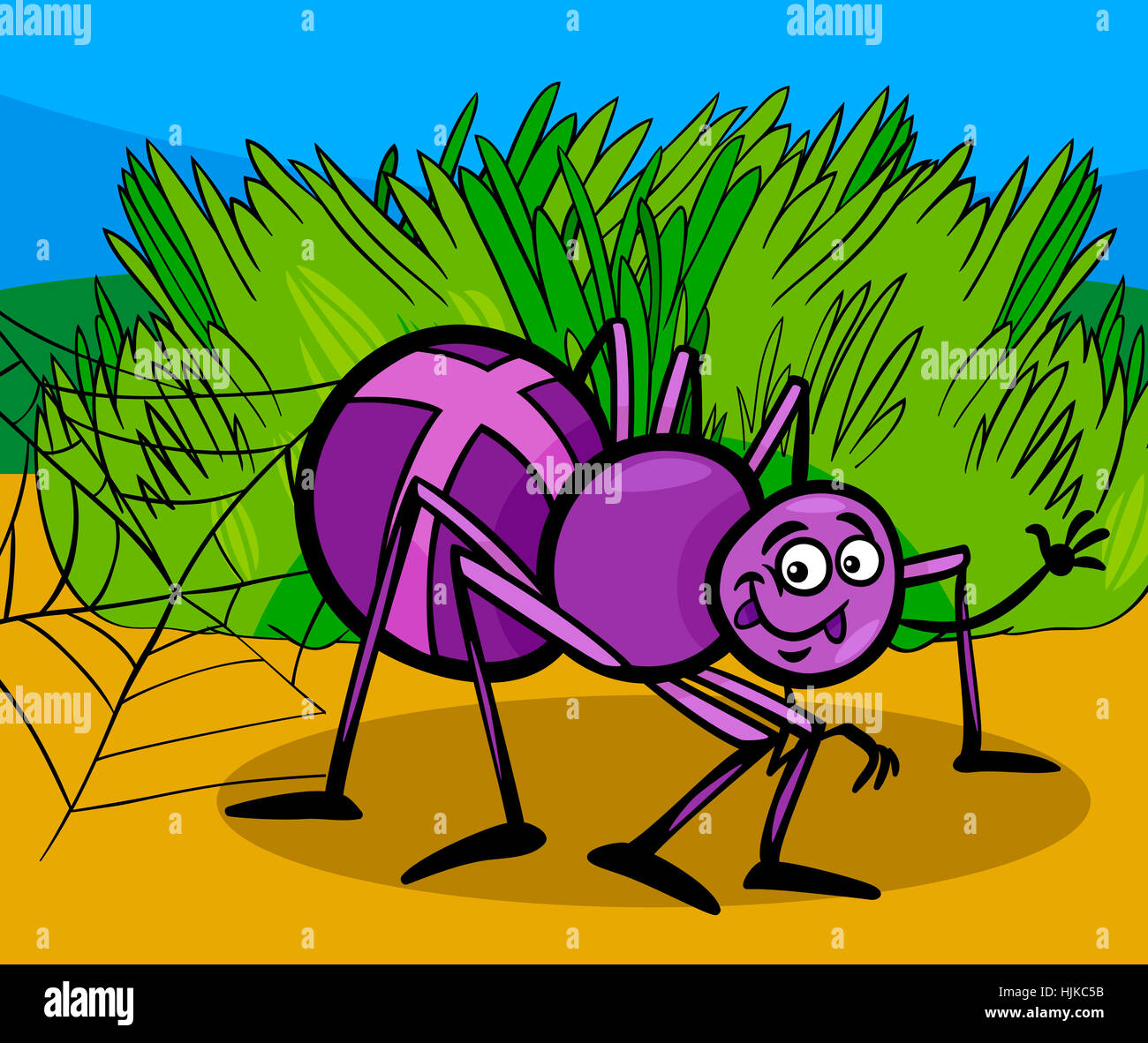 comic, insect, cross, spider, illustration, character, cartoon ...