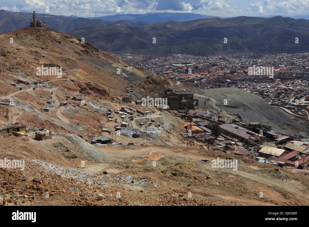 silver mines in potosi bolivia Stock Photo - Alamy